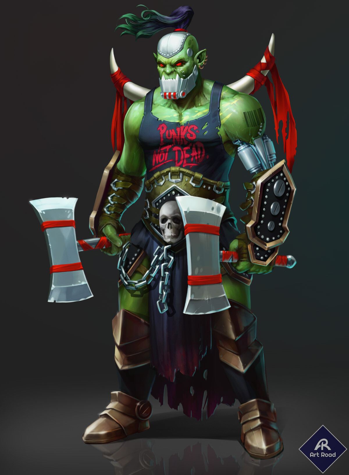 ArtStation - orc.PUNKS NOT DEAD)
