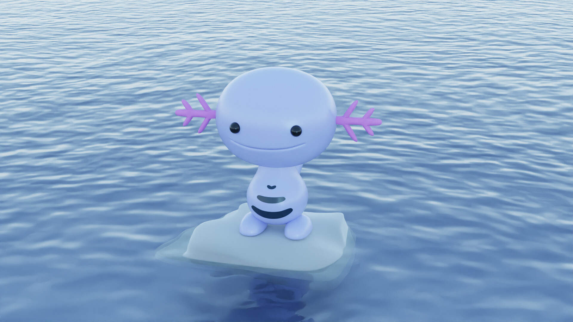 ArtStation - Wooper from Pokemon