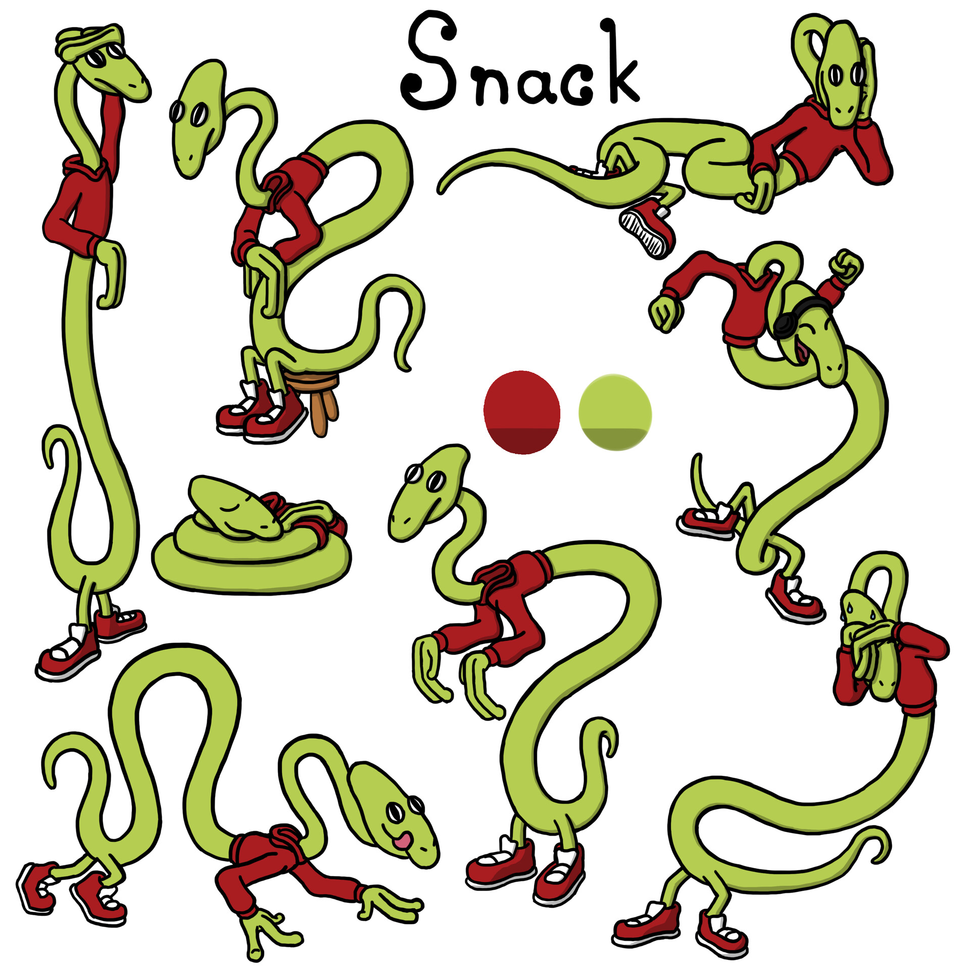 ArtStation - Snack - Character Design