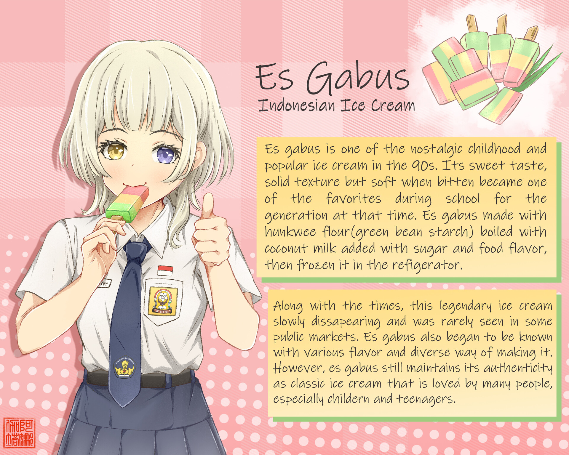 ArtStation - Raana Kaname eats Es Gabus