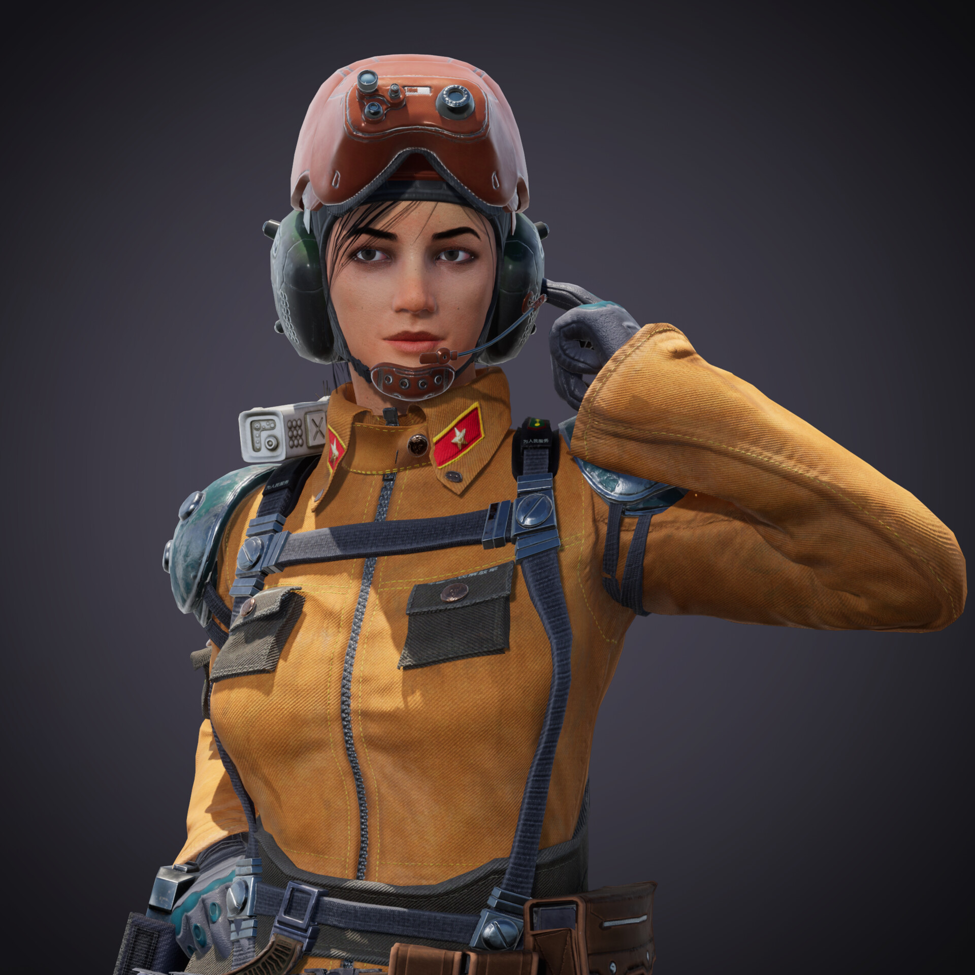 ArtStation - PLA Mech Pilot