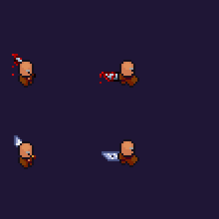 dagger attack animation