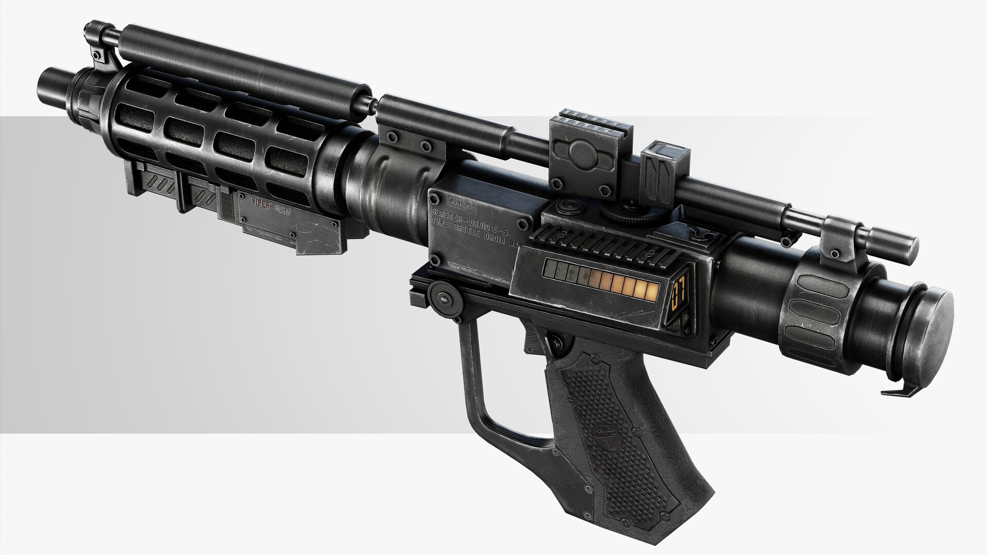 Alexander Galevskyi - Art Lead Portfolio - E-5 Star Wars Droid Blaster ...