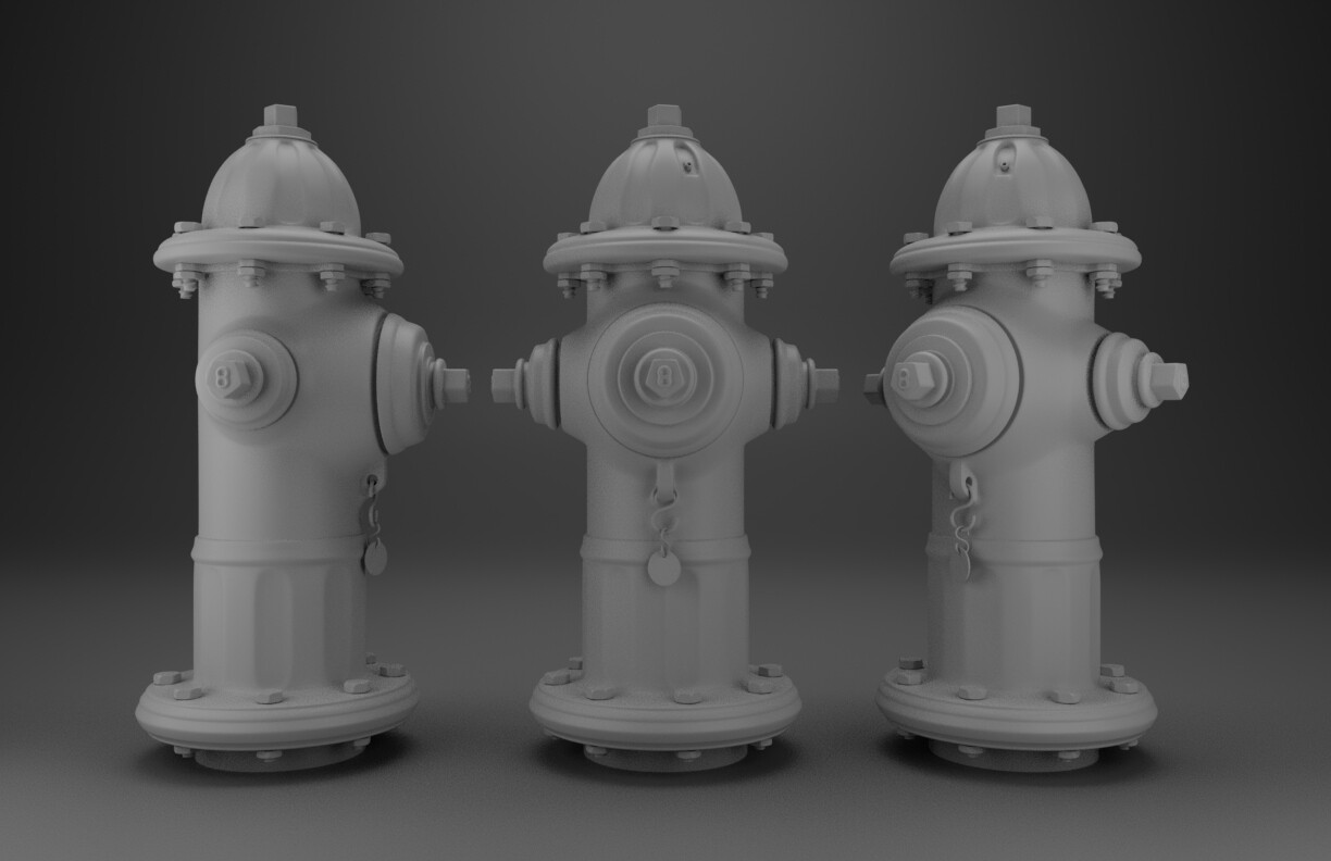 ArtStation - Fire Hydrant Model