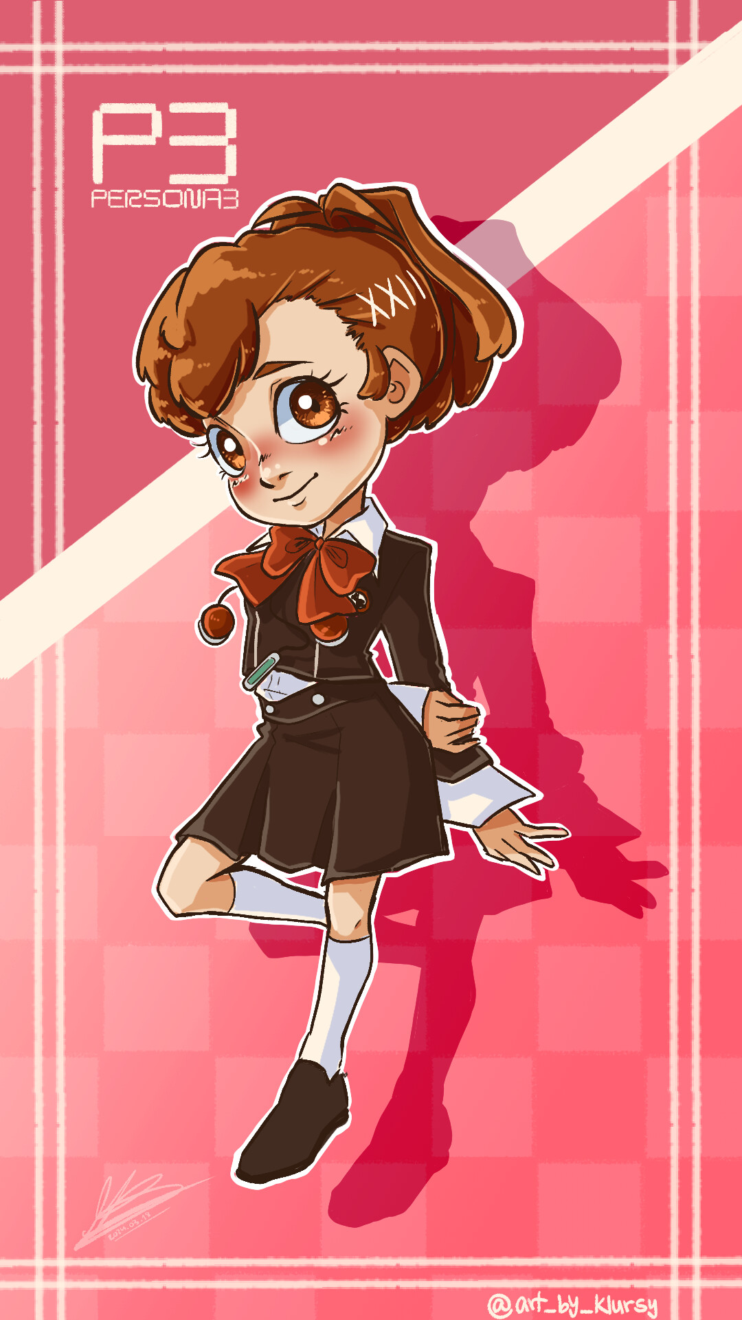 ArtStation - Persona 3 chibi fanart #3