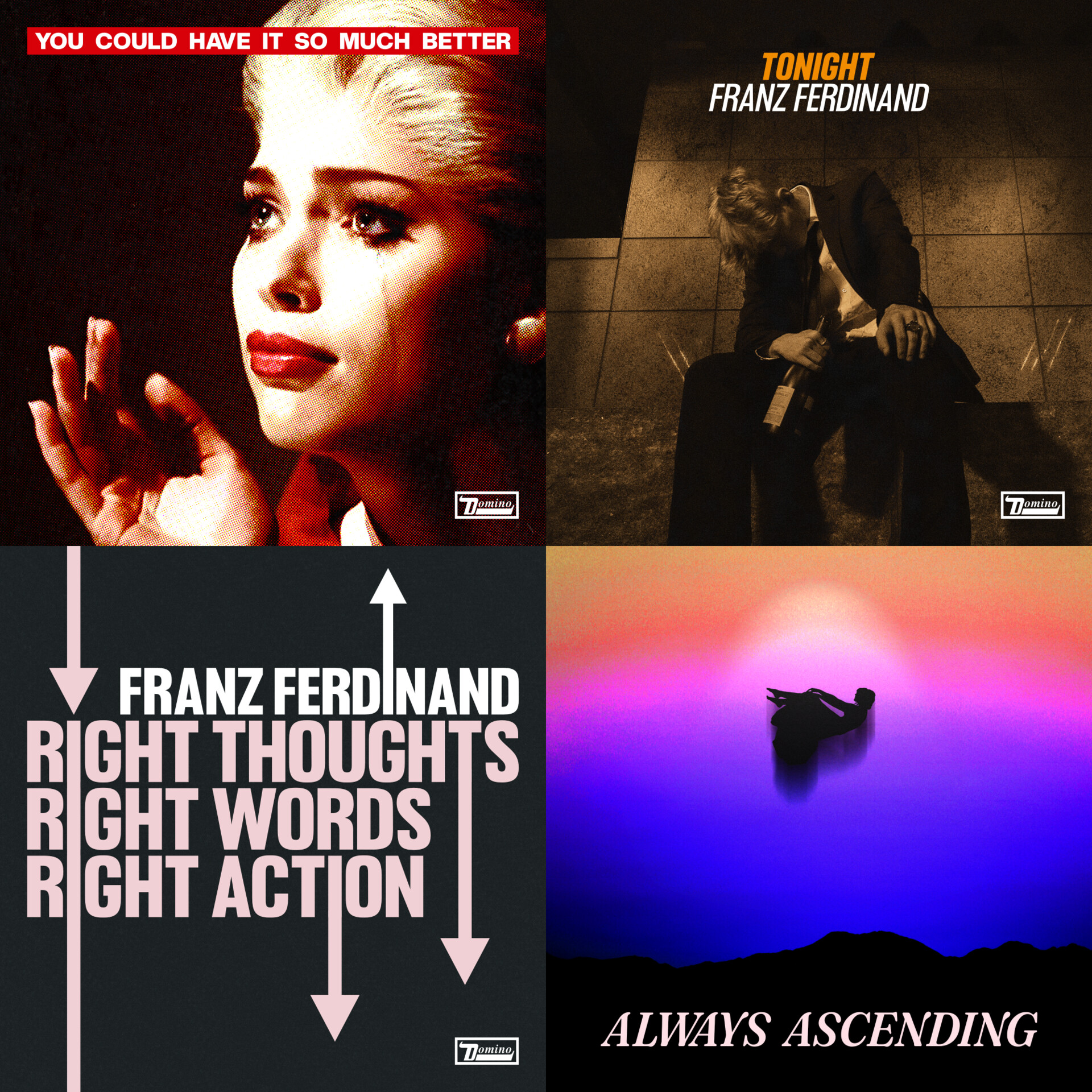 ArtStation - Franz Ferdinand Album Cover Redesigns