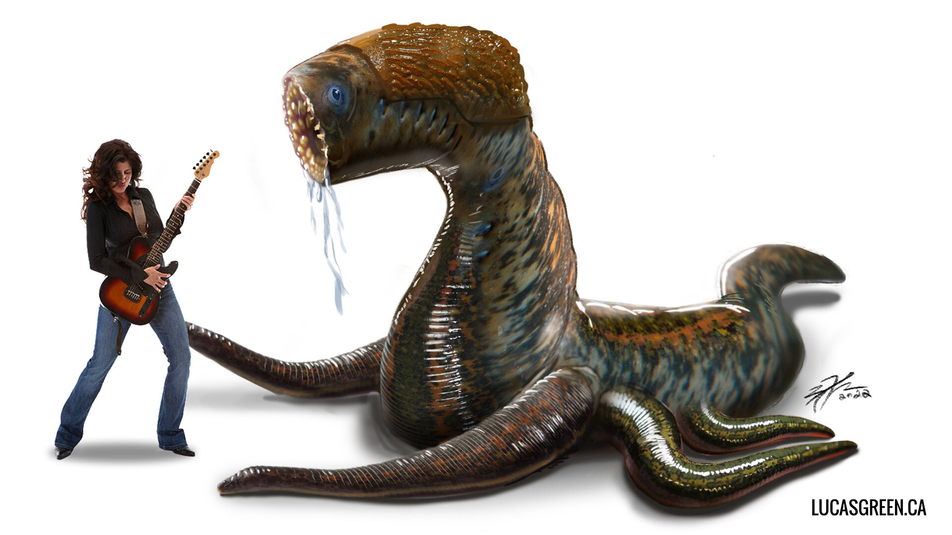 ArtStation - Lupe Q and the Galactic Earworms