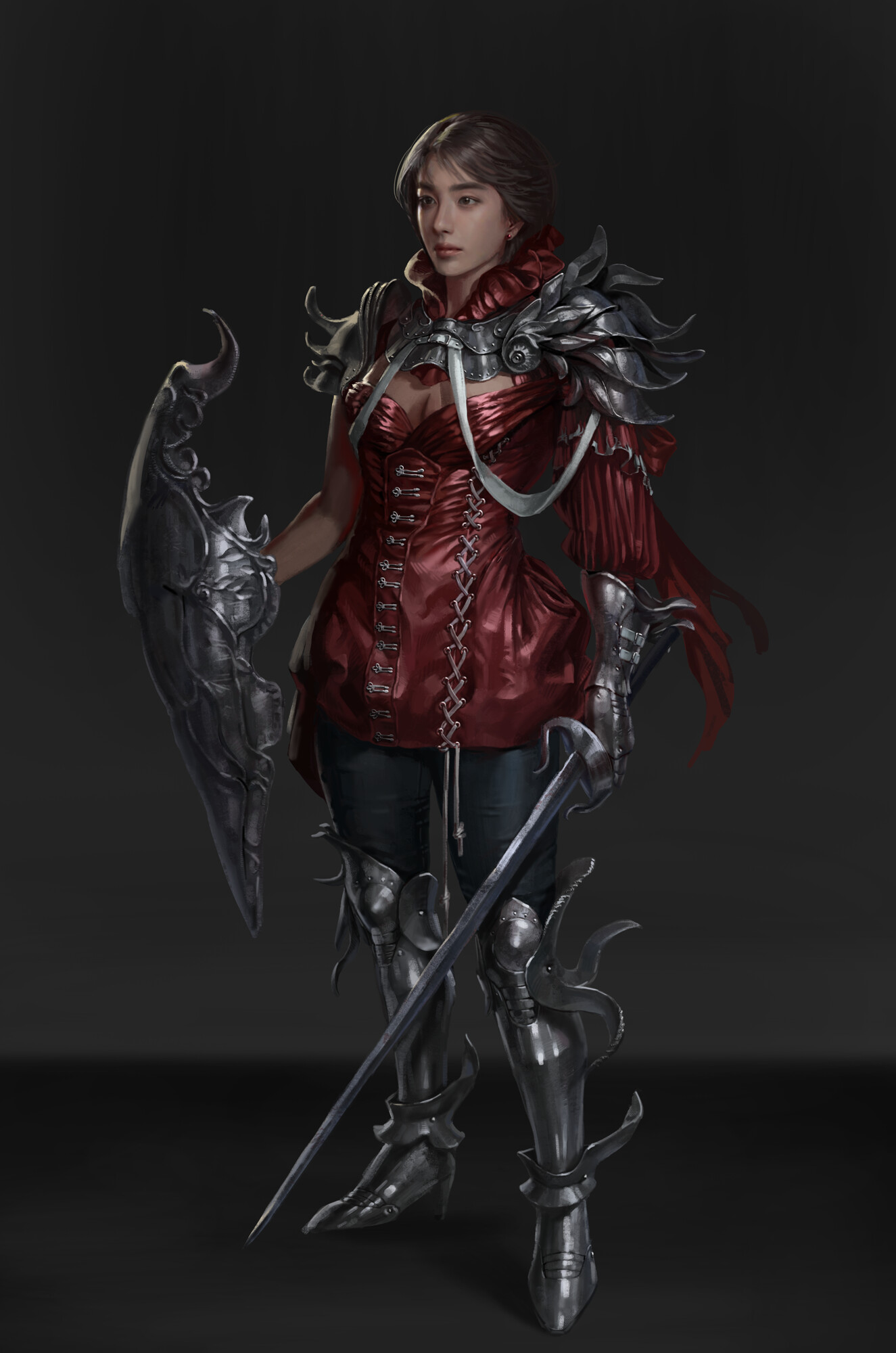 ArtStation - Flame knight