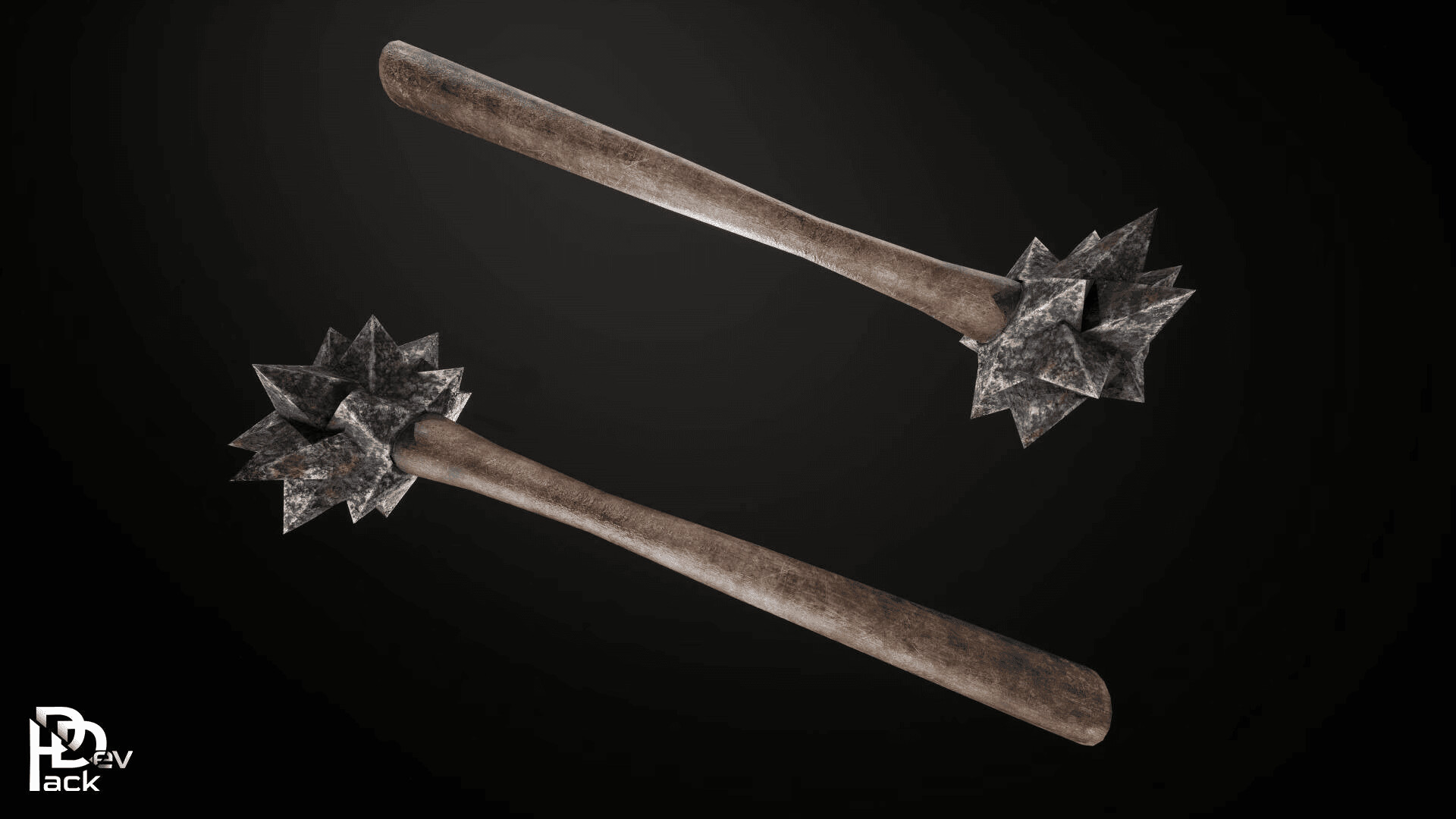 PackDev - Mace Props / 10 Assets
