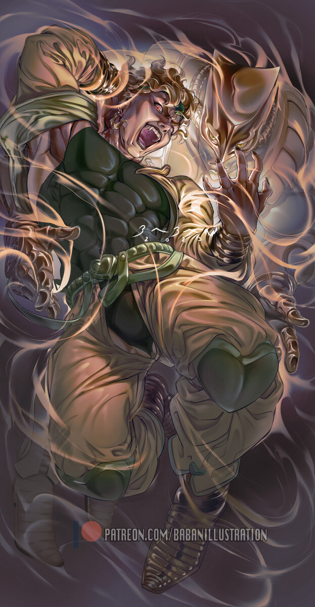 ArtStation - Dio - Jojo's fanart