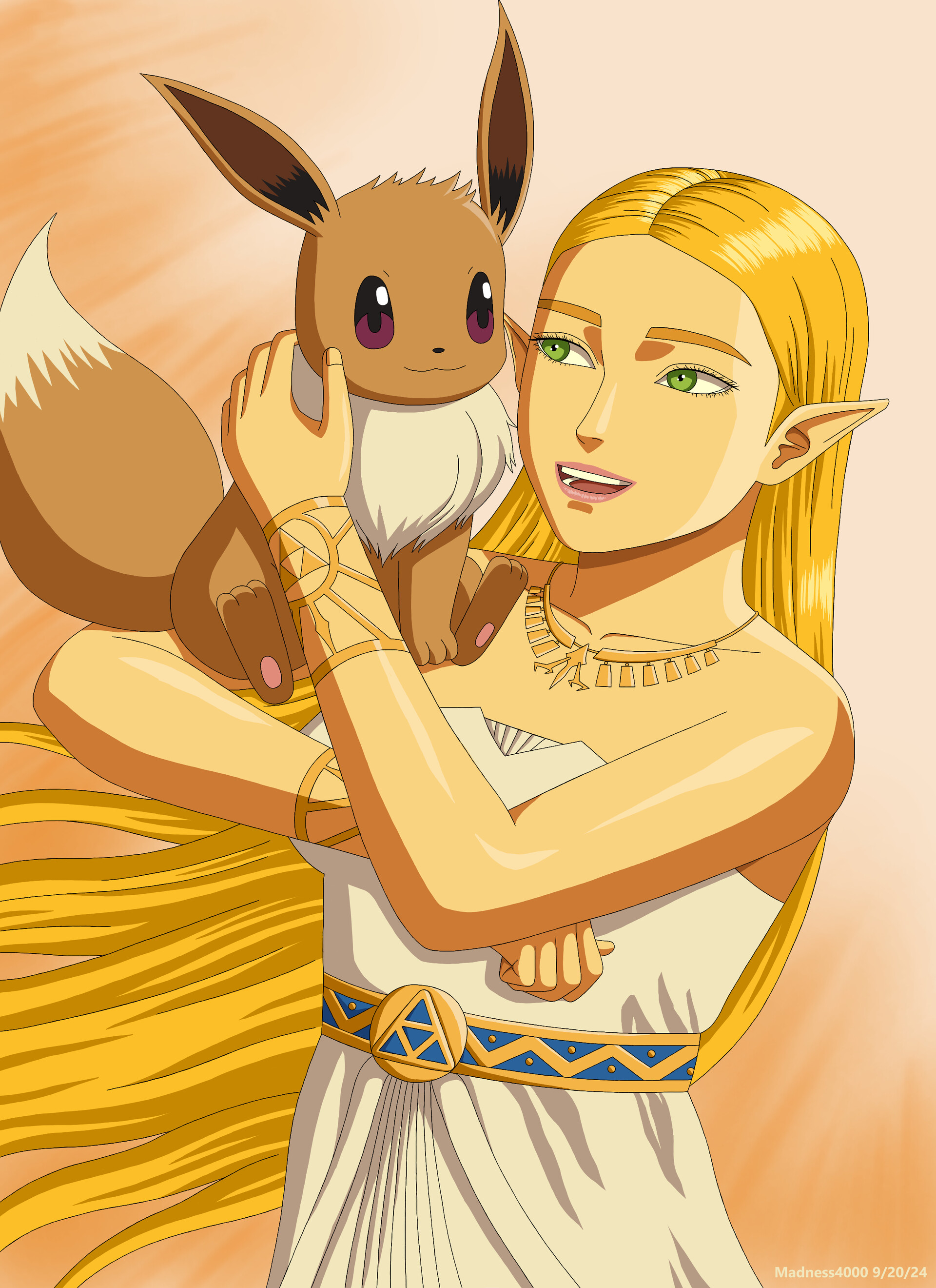ArtStation - Zelda and Eevee