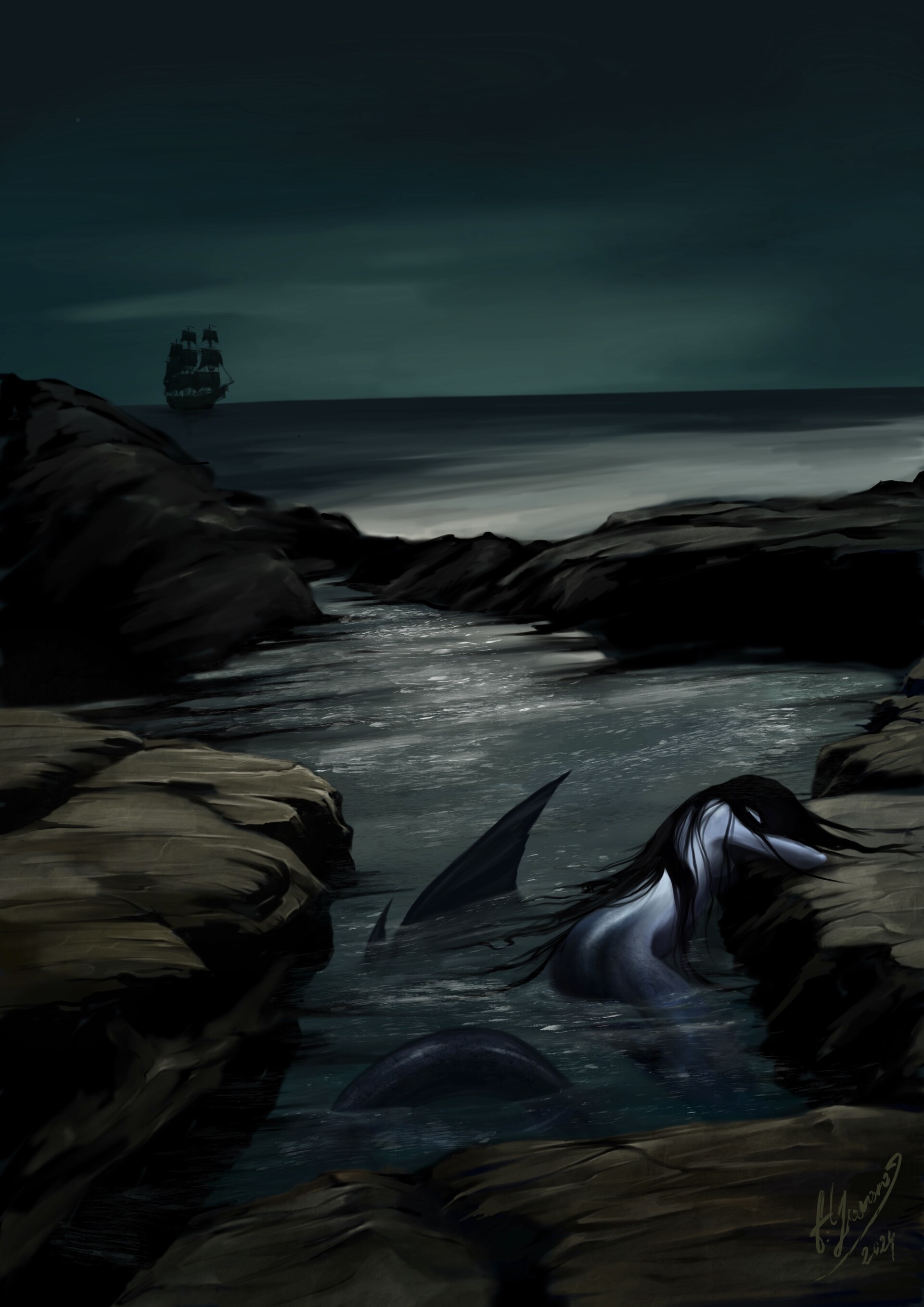 ArtStation - Siren's tears