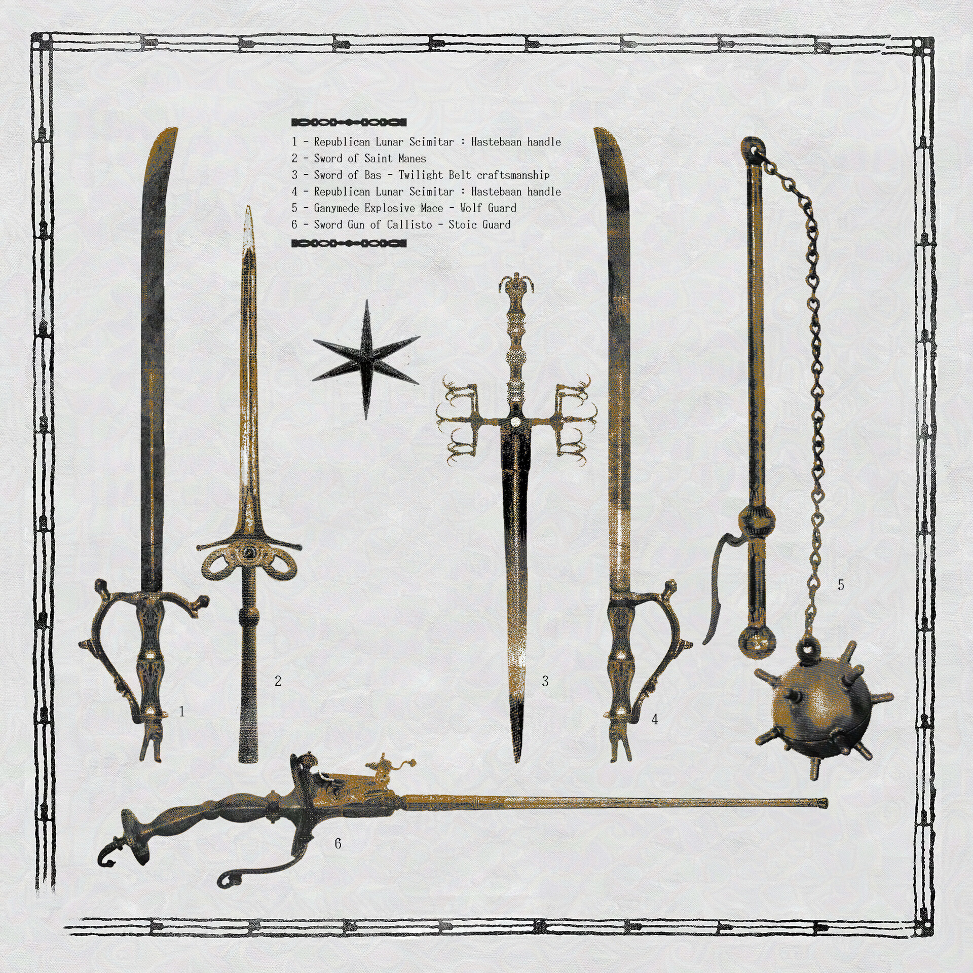 ArtStation - Weapons of the White Desert