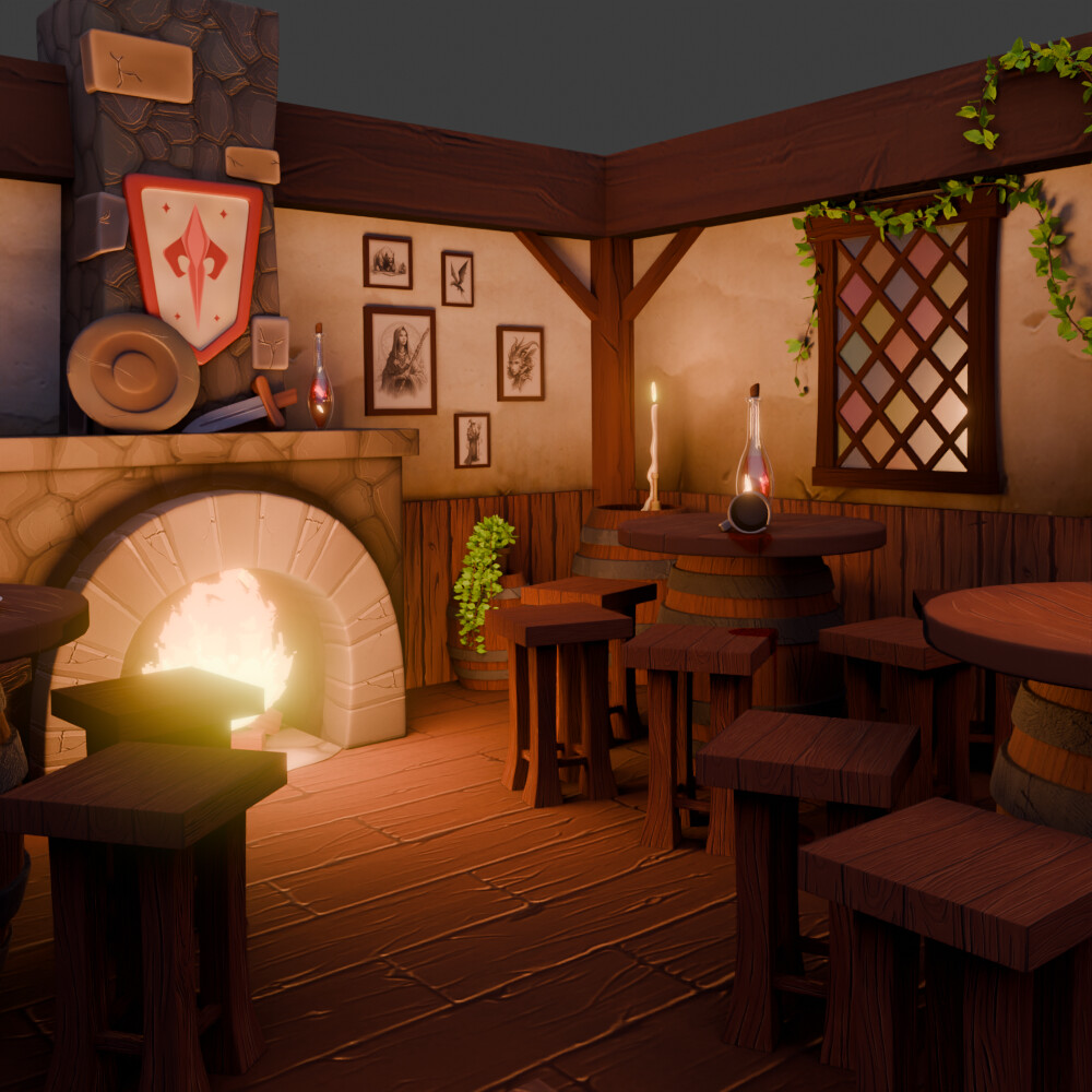 ArtStation - The Tavern
