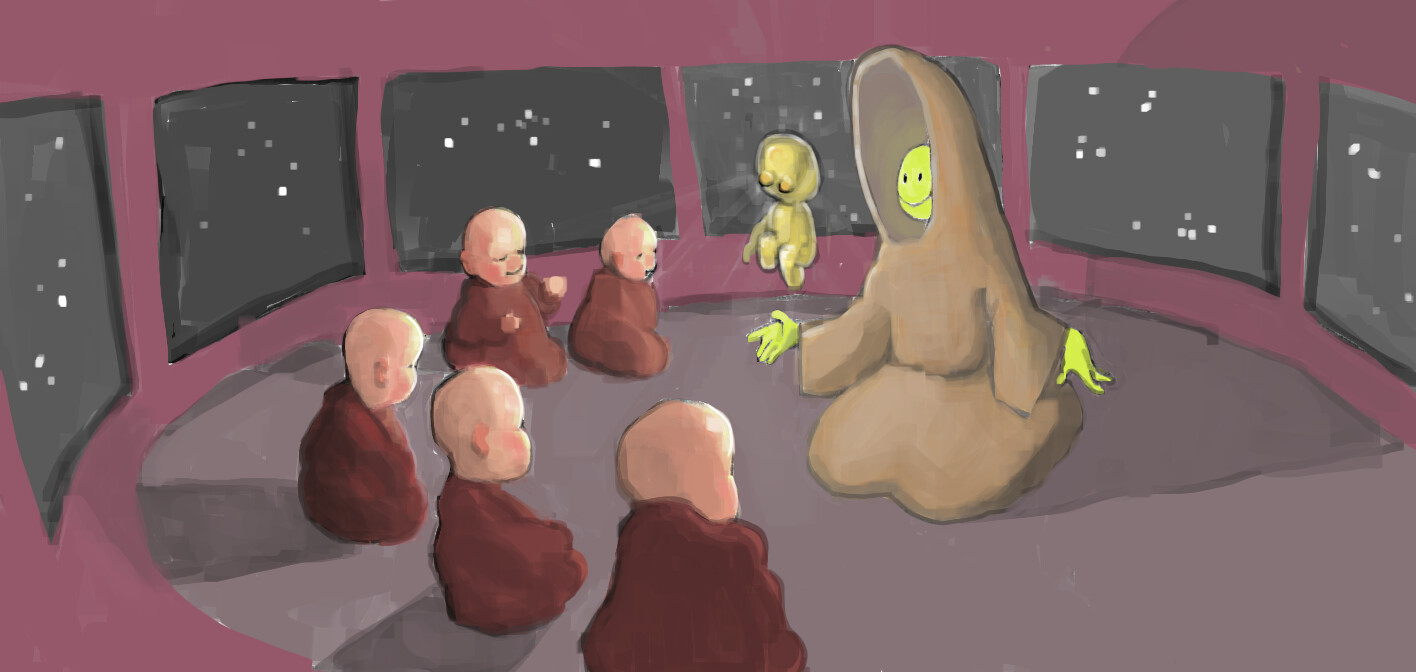 ArtStation - Alien Kindergarten