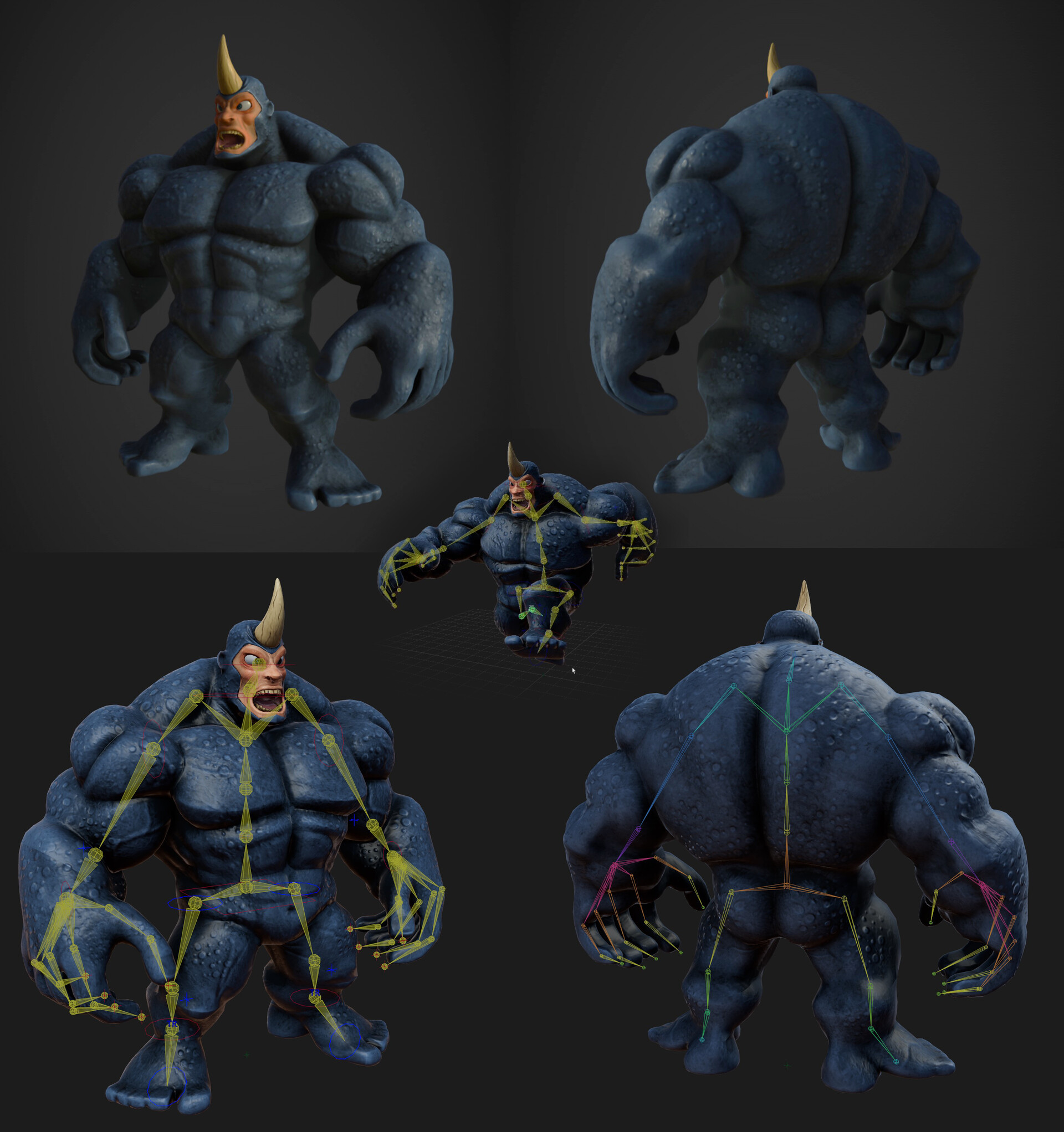 ArtStation - Rhino Game Character Tutorial