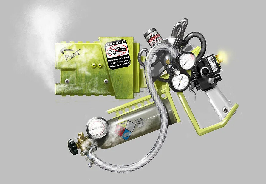 ArtStation - Freeze Gun, Duke Nukem Begins