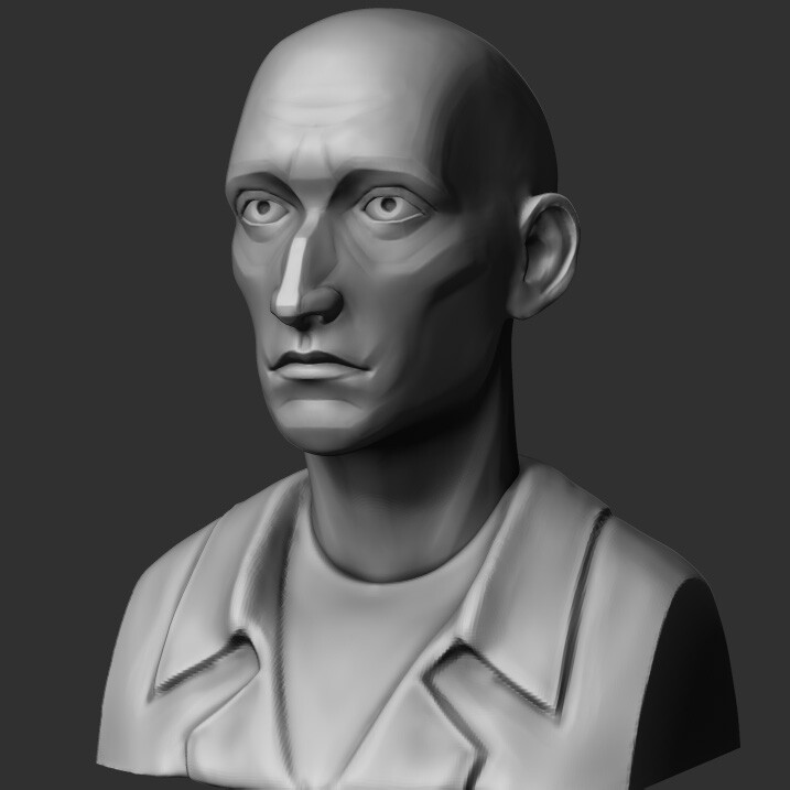 ArtStation - 3d stylized character bust