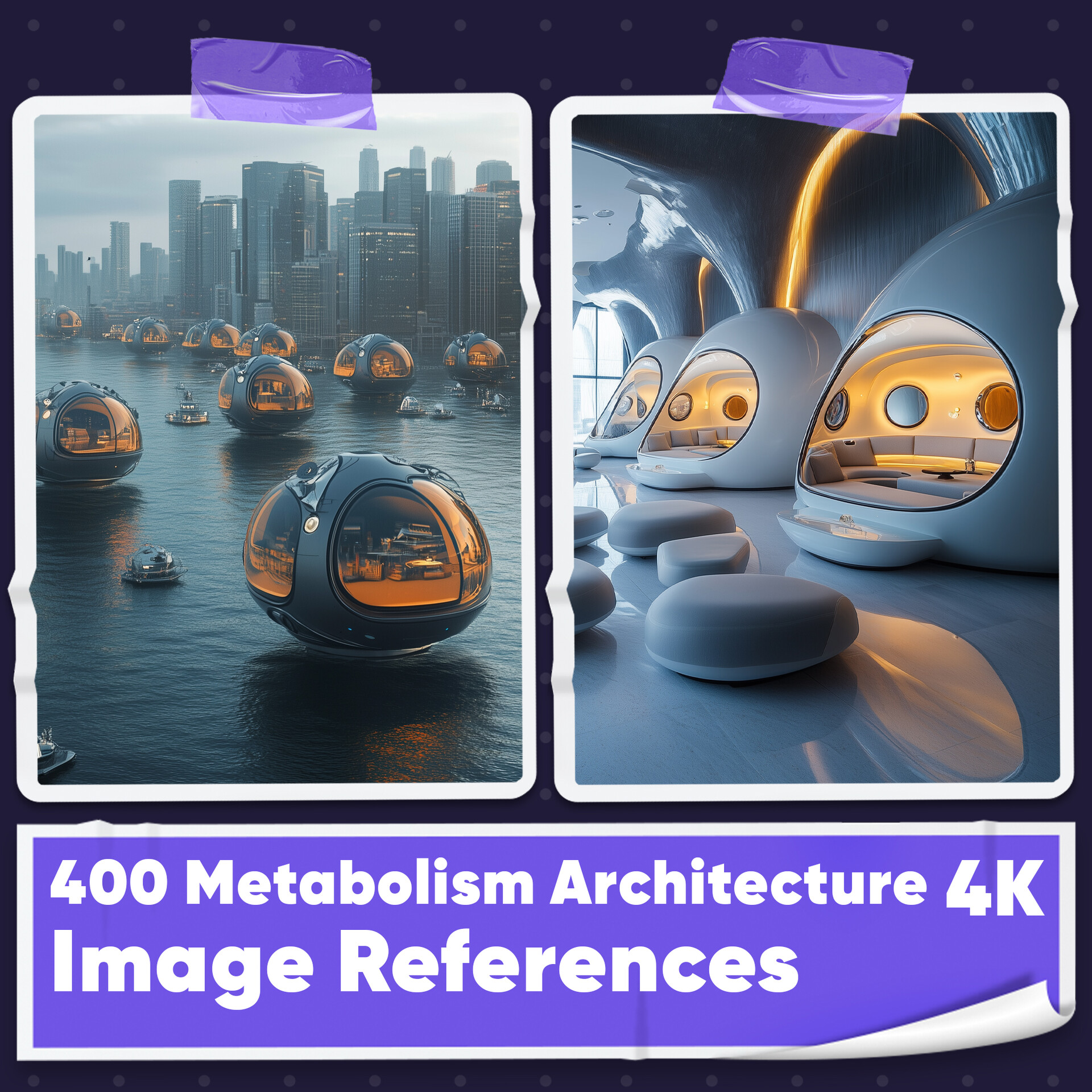 ArtStation - 400 Metabolism Architecture Image References - Vol 01