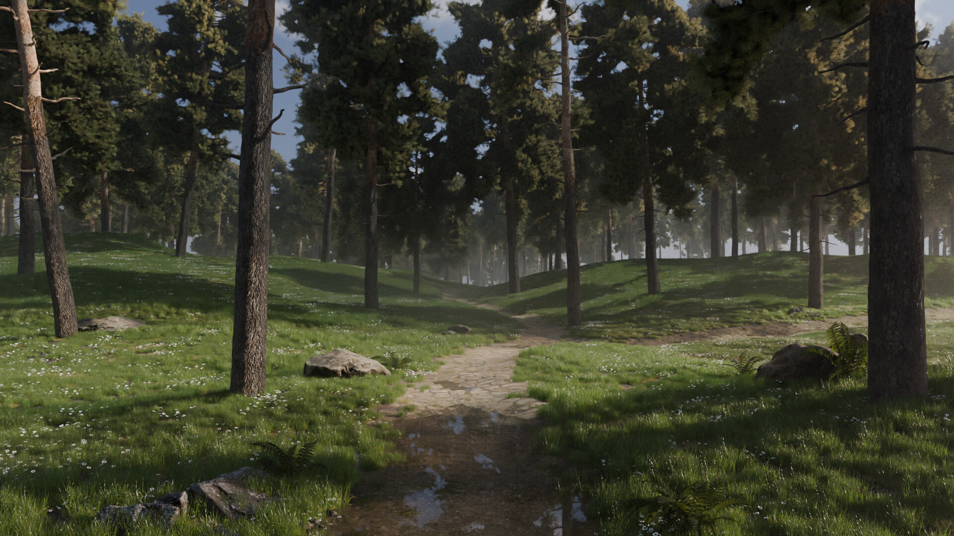 ArtStation - Forest Path