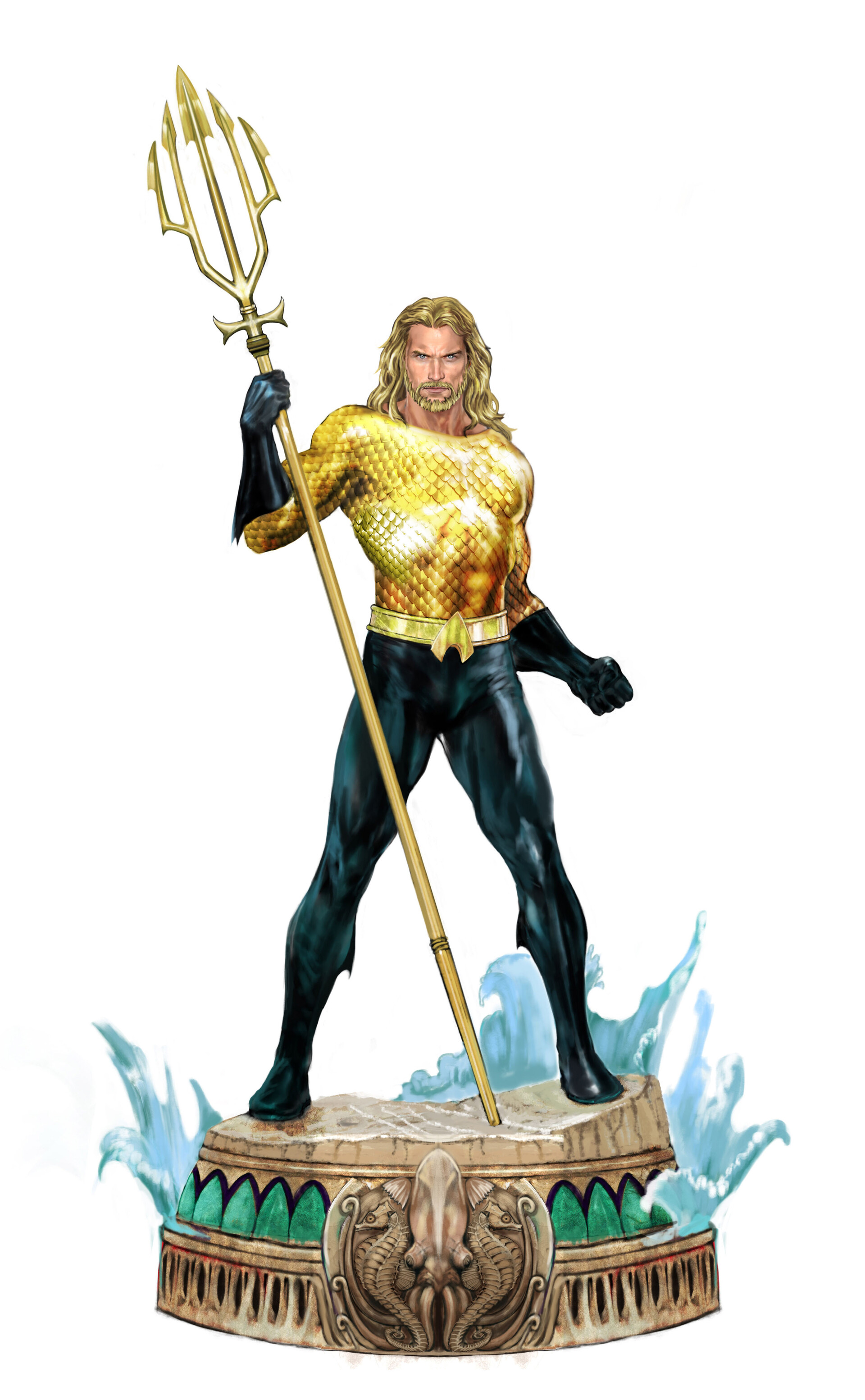 Alexandre Tuis - Arthur Curry, Aquaman Premium Format Figure.