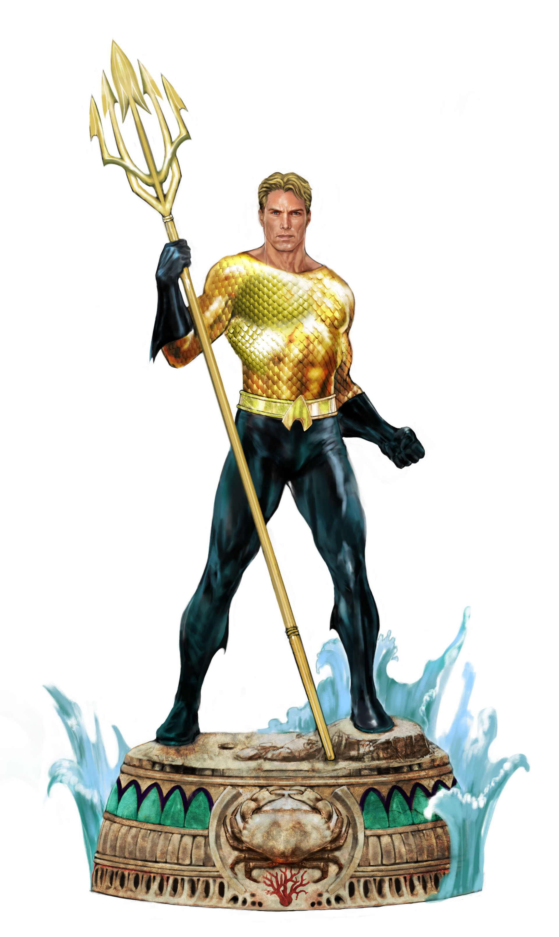 Alexandre Tuis - Arthur Curry, Aquaman Premium Format Figure.