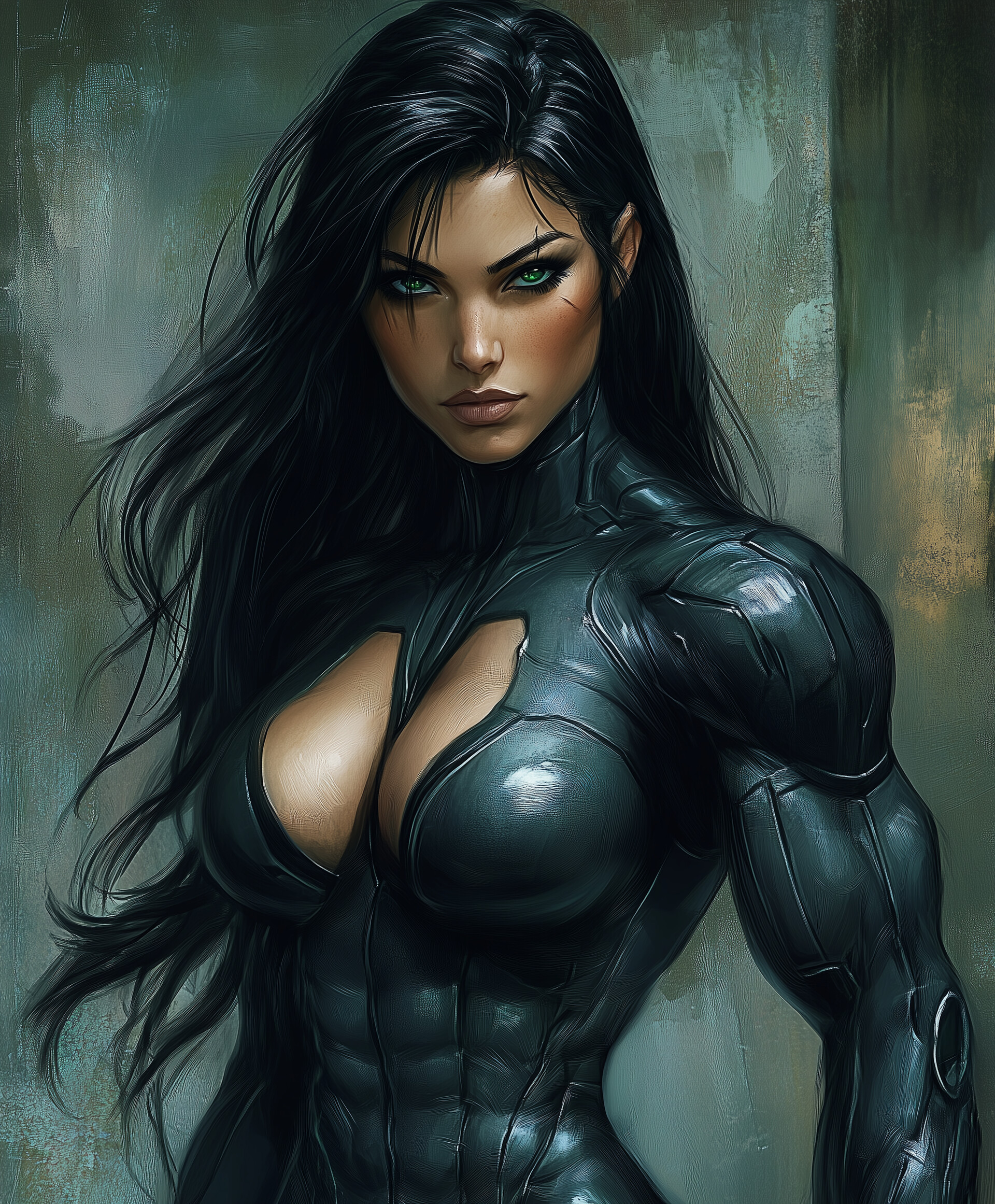 ArtStation - Power Girl - Black Outfit