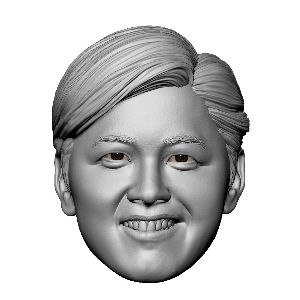 Sandifer Art - Shohei Ohtani portrait : Hasbro