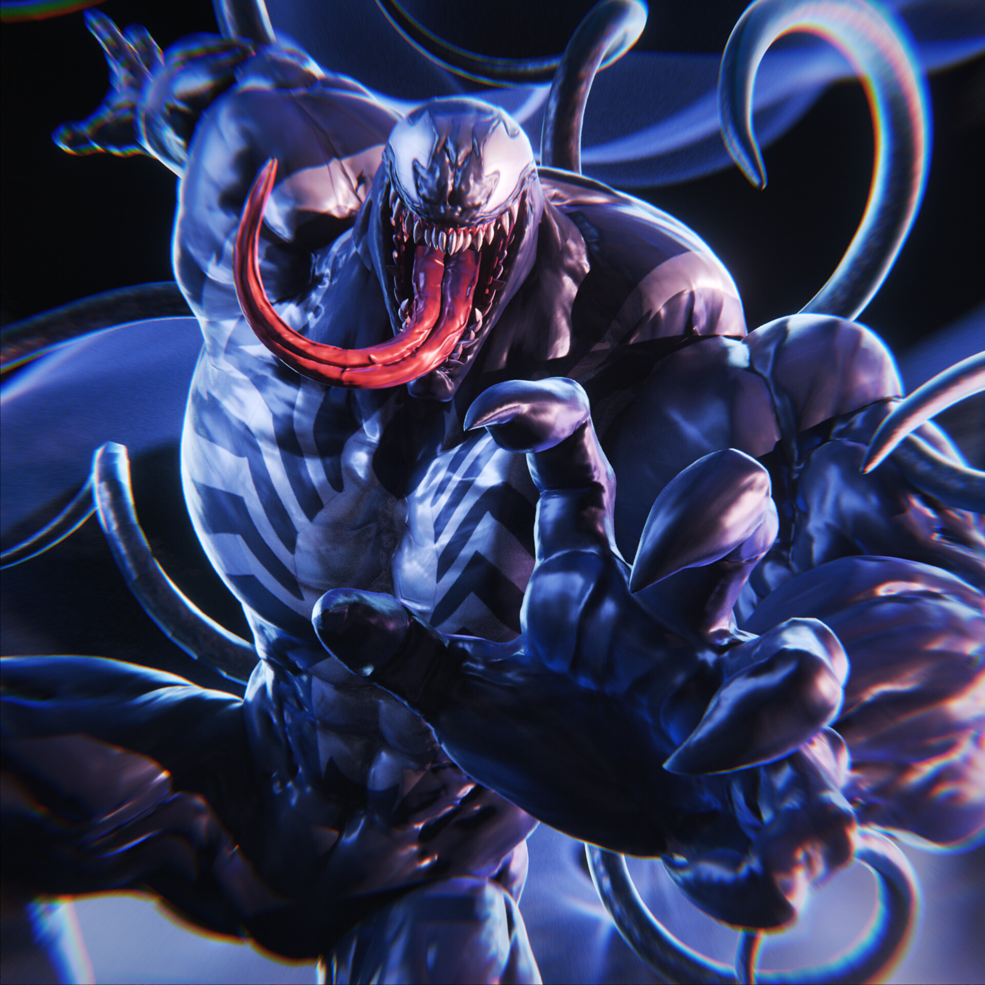 venom render deviantart