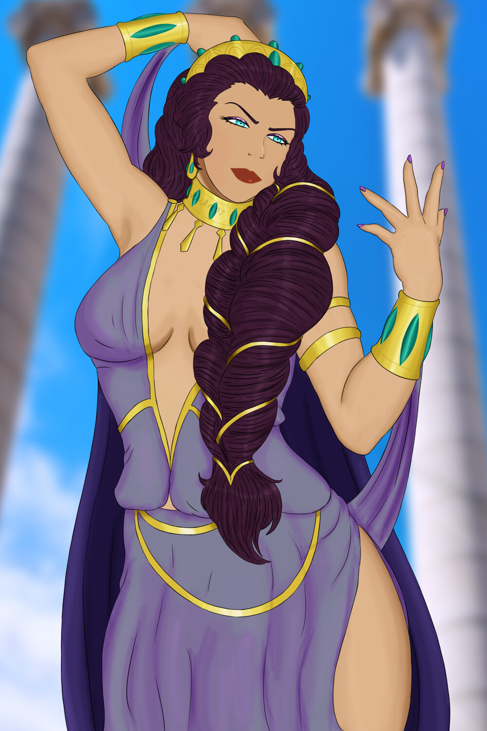 ArtStation - Hera (Lineart version)