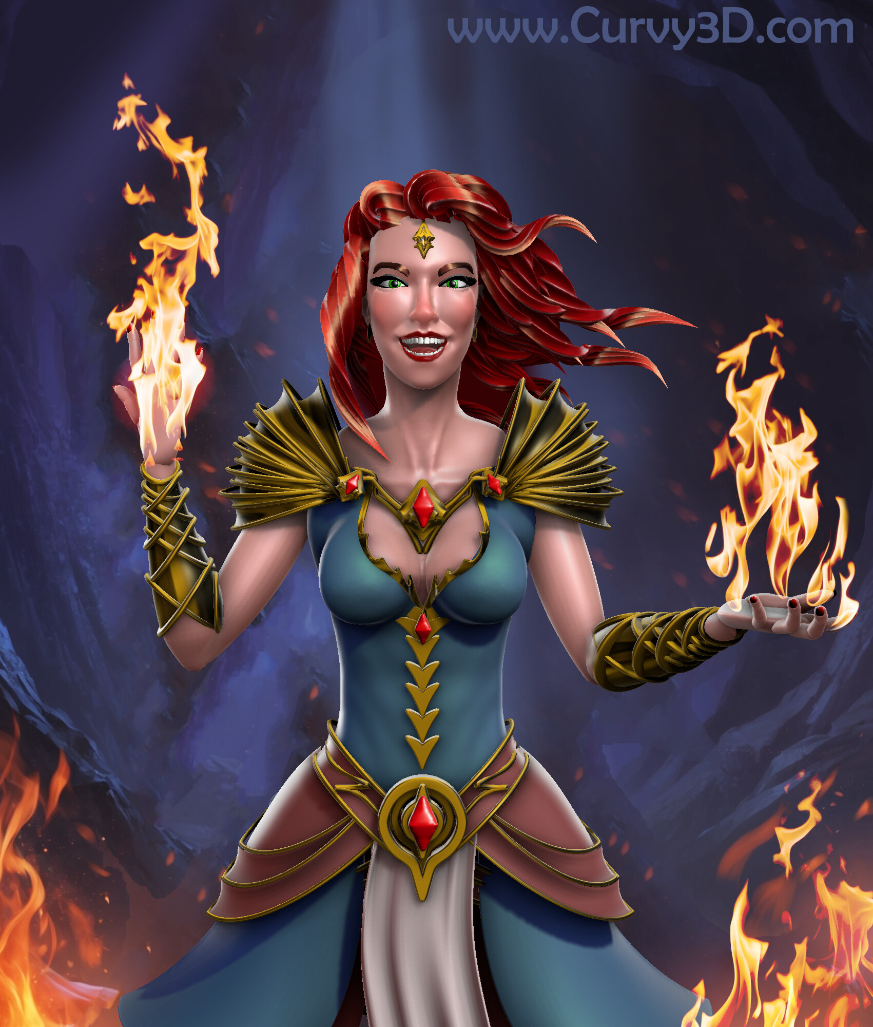 ArtStation - Fire Mage