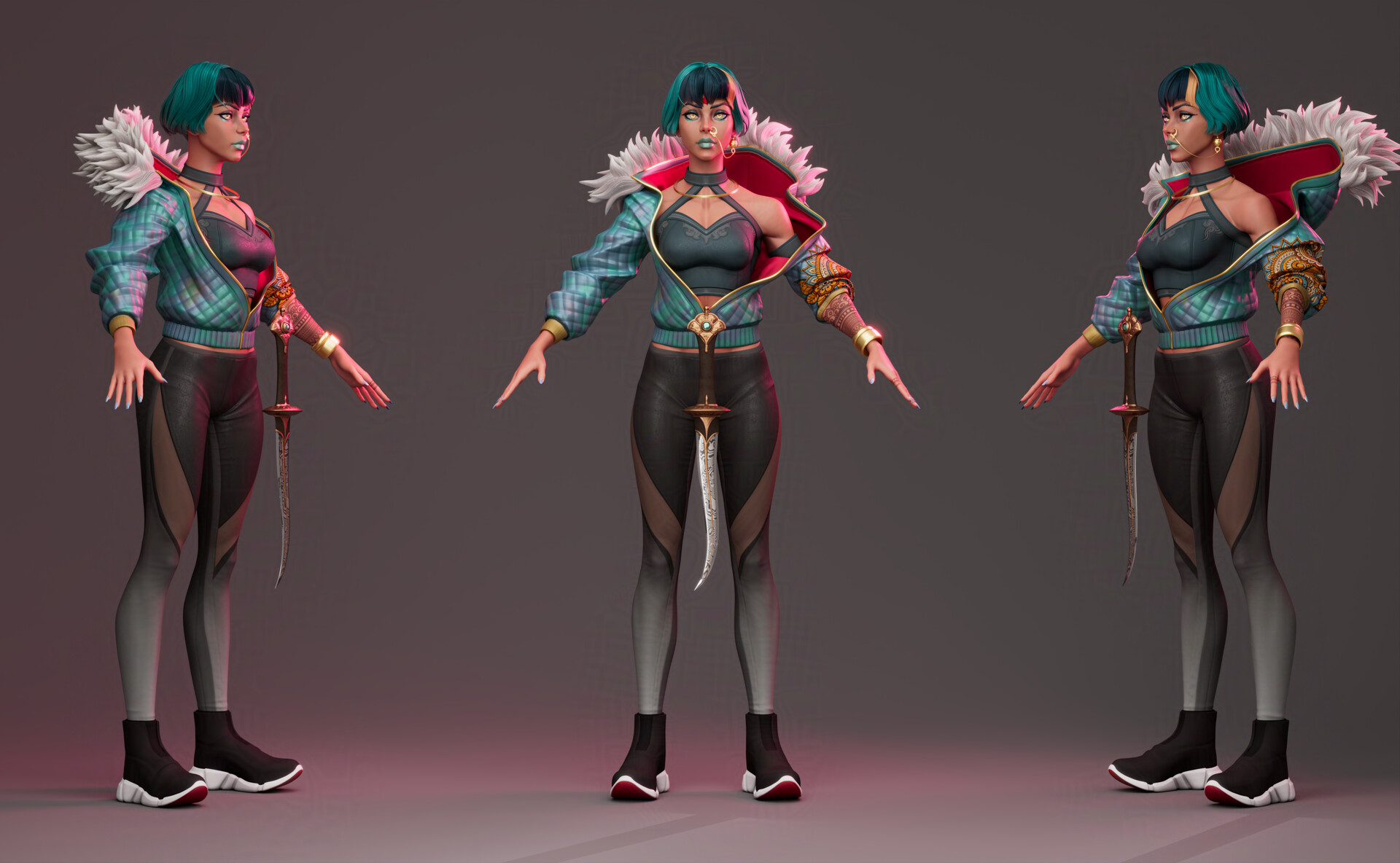 ArtStation - Demon Warden [Tech Break]