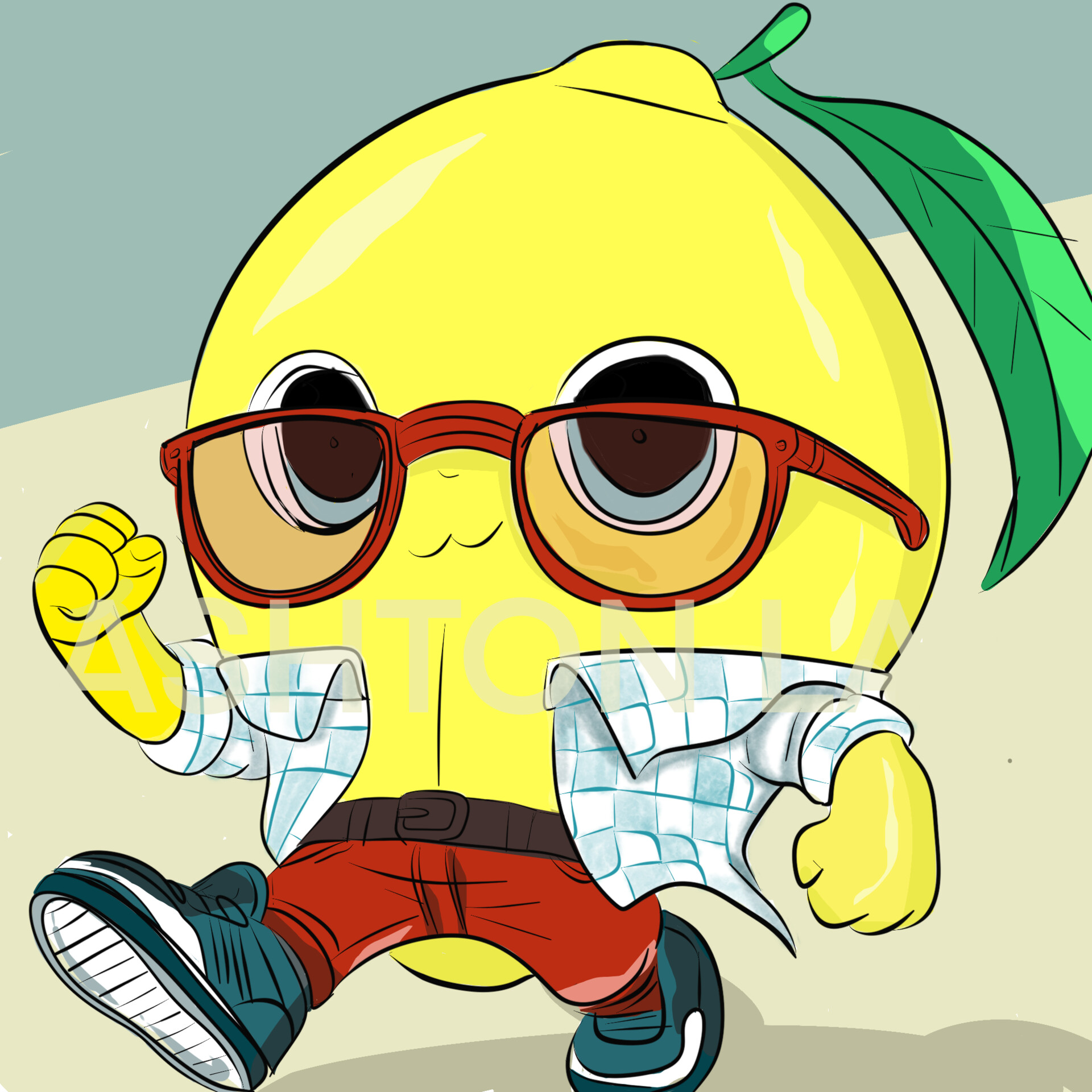 ArtStation - Illustration of Lemon Lemon