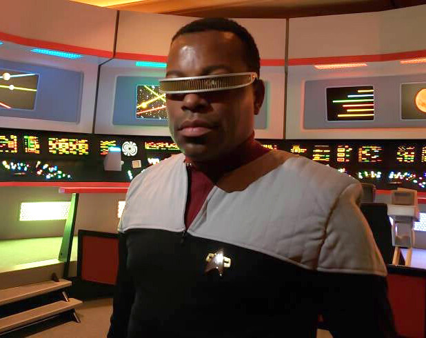 Ken Calvert - 3D Printed Star Trek Visor