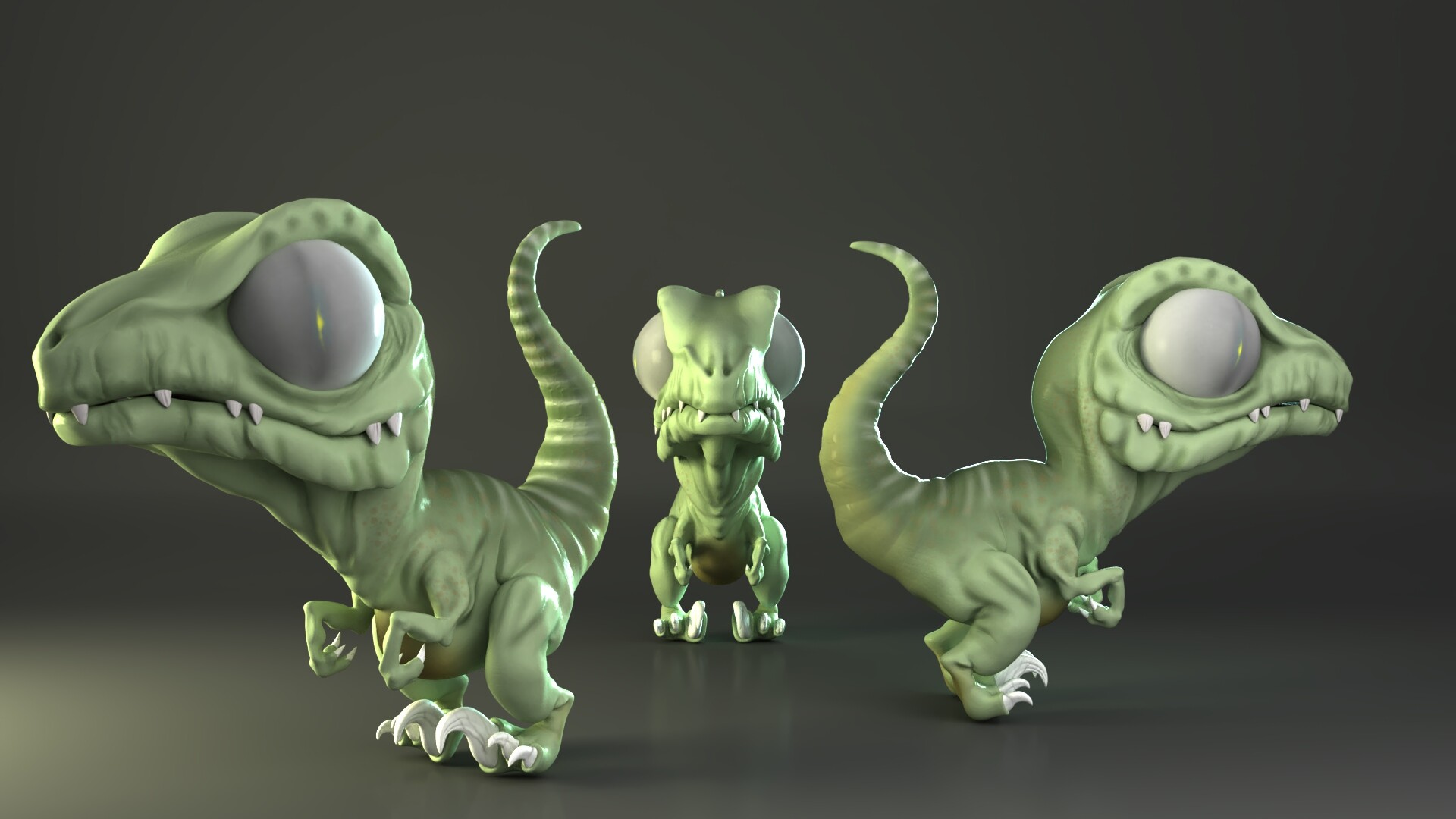 ArtStation - Baby Raptor model