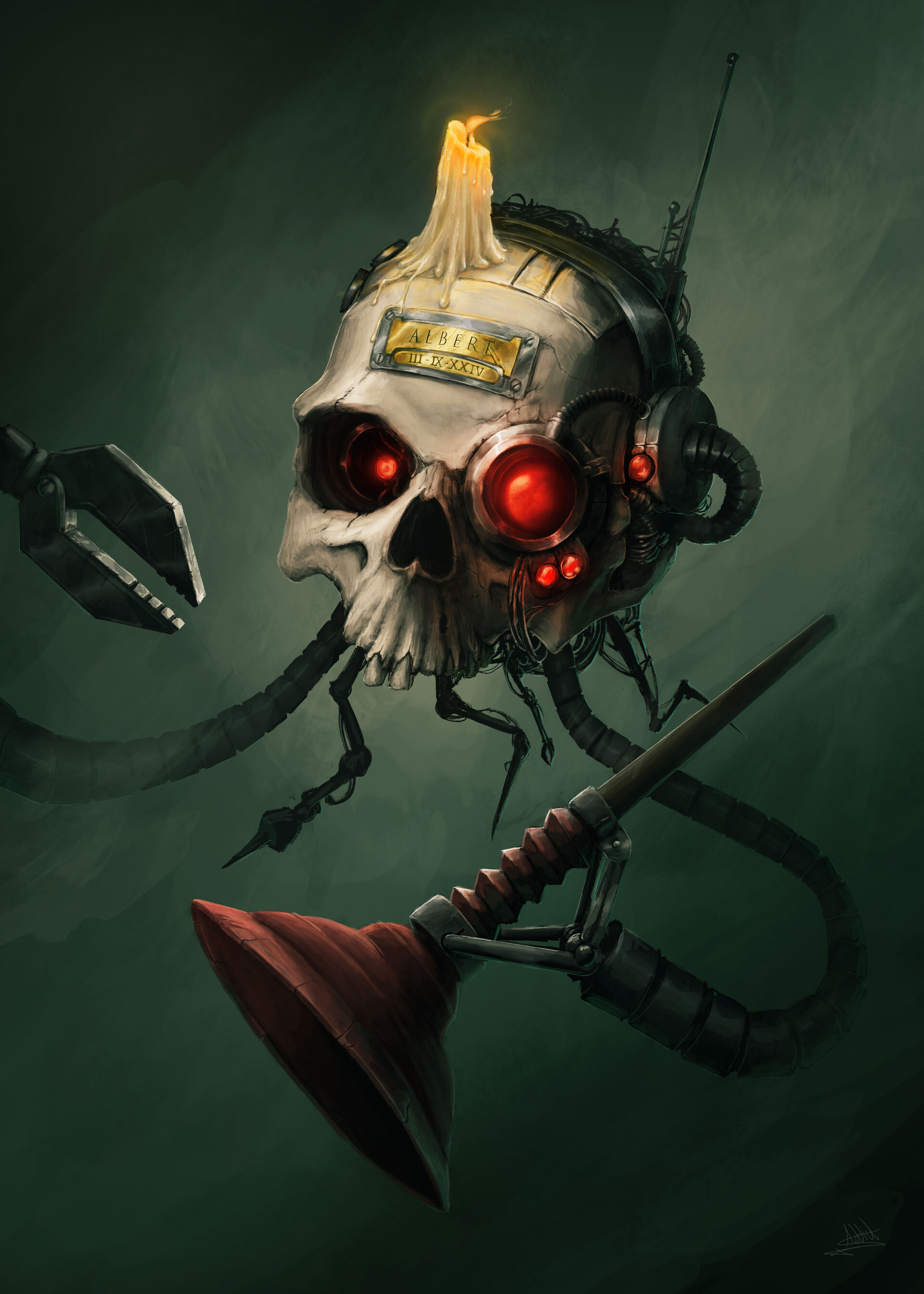 ArtStation - Albert Fanart Onequest