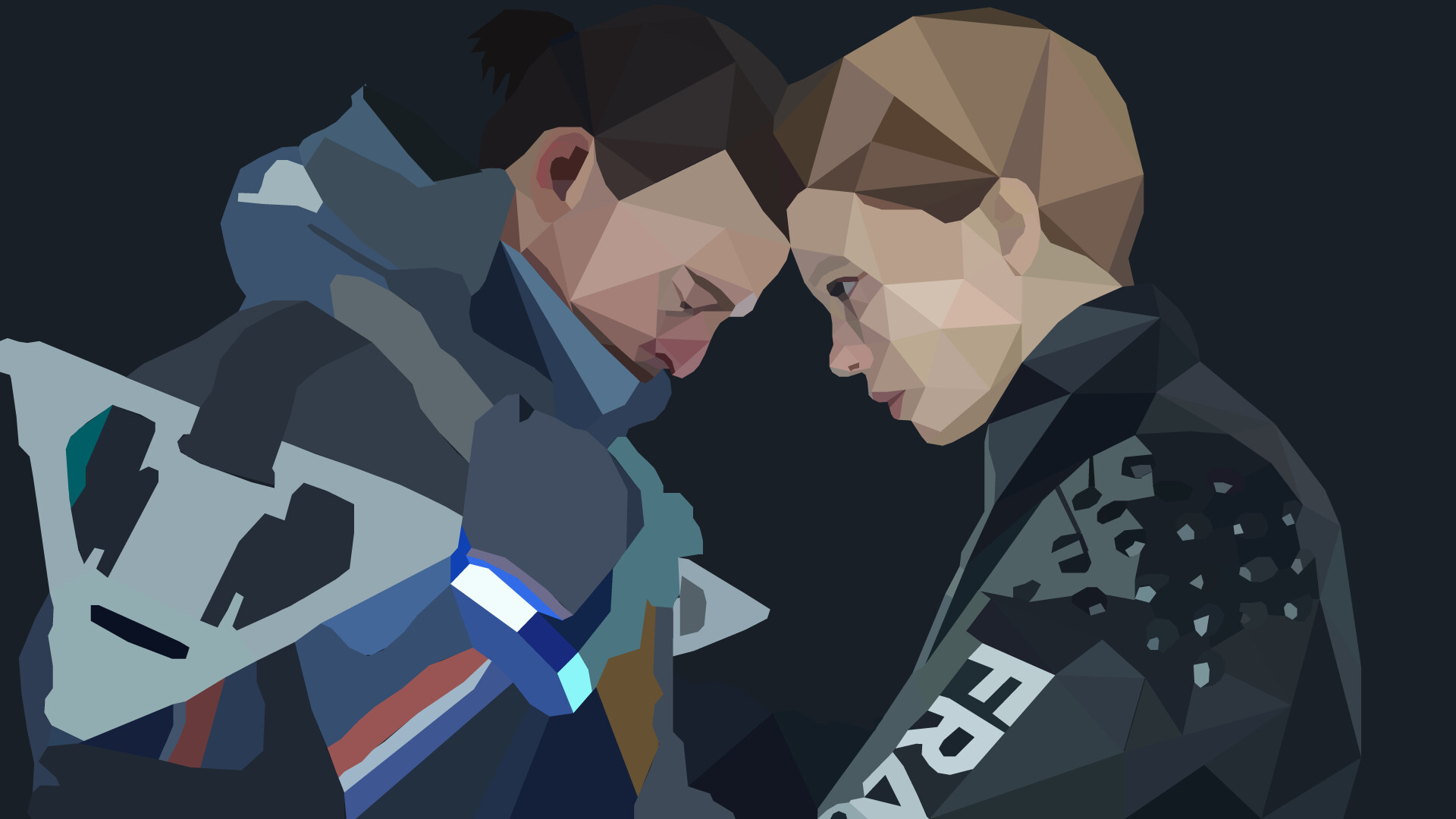 ArtStation - DEATH STRANDING Low Poly Fragile and Sam