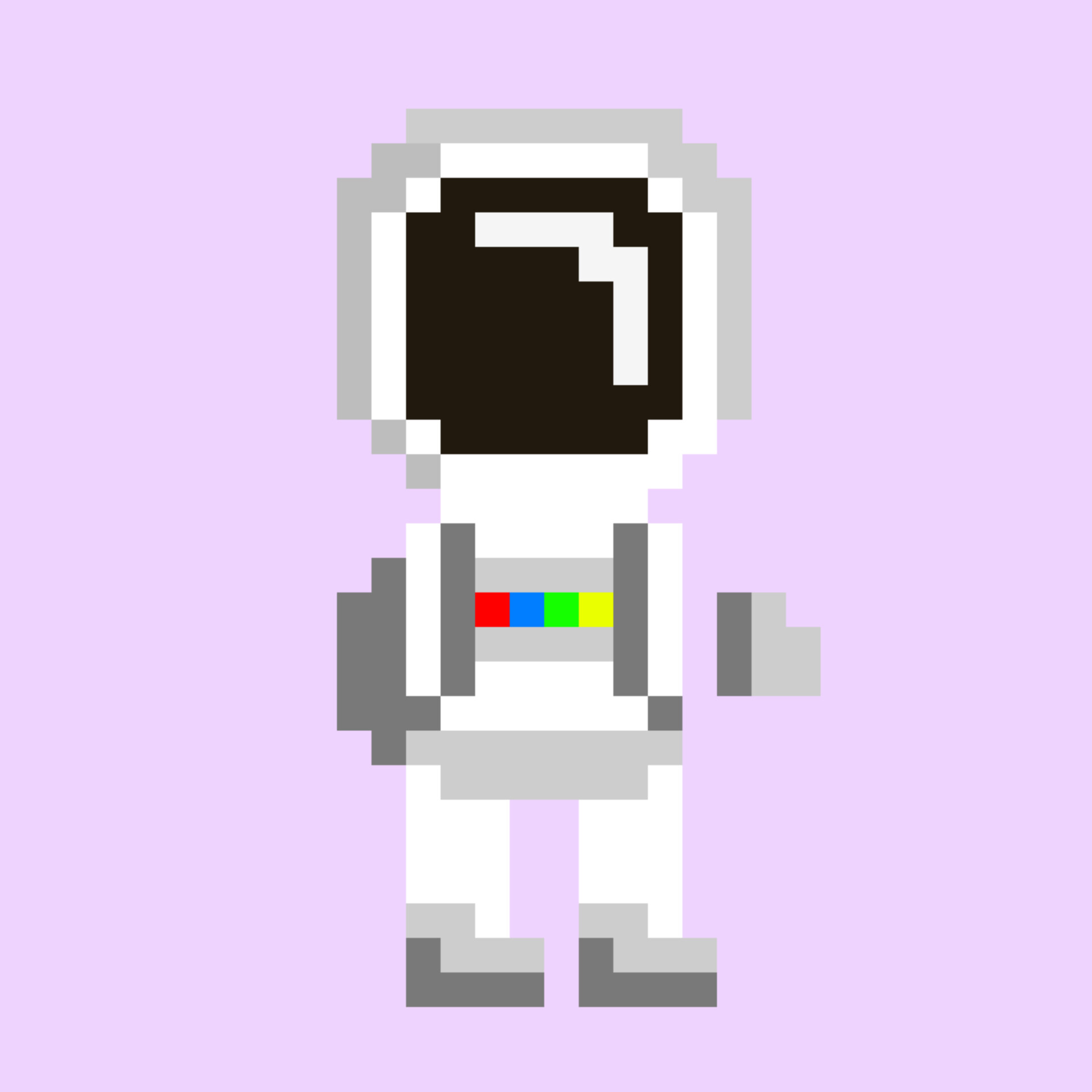 ArtStation - Simple and Cute Astronaut