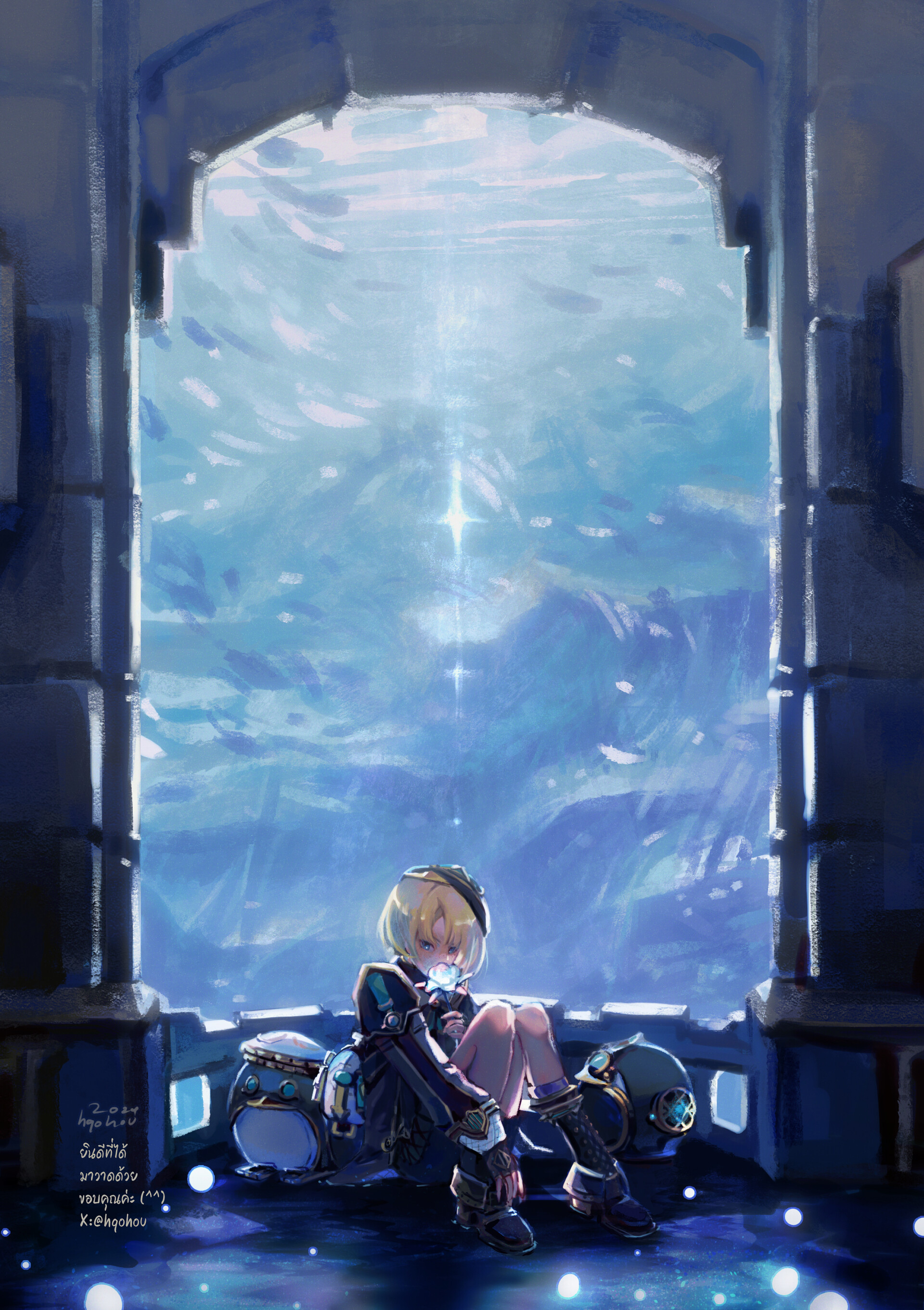 ArtStation - Freminet : Genshin Impact fanart