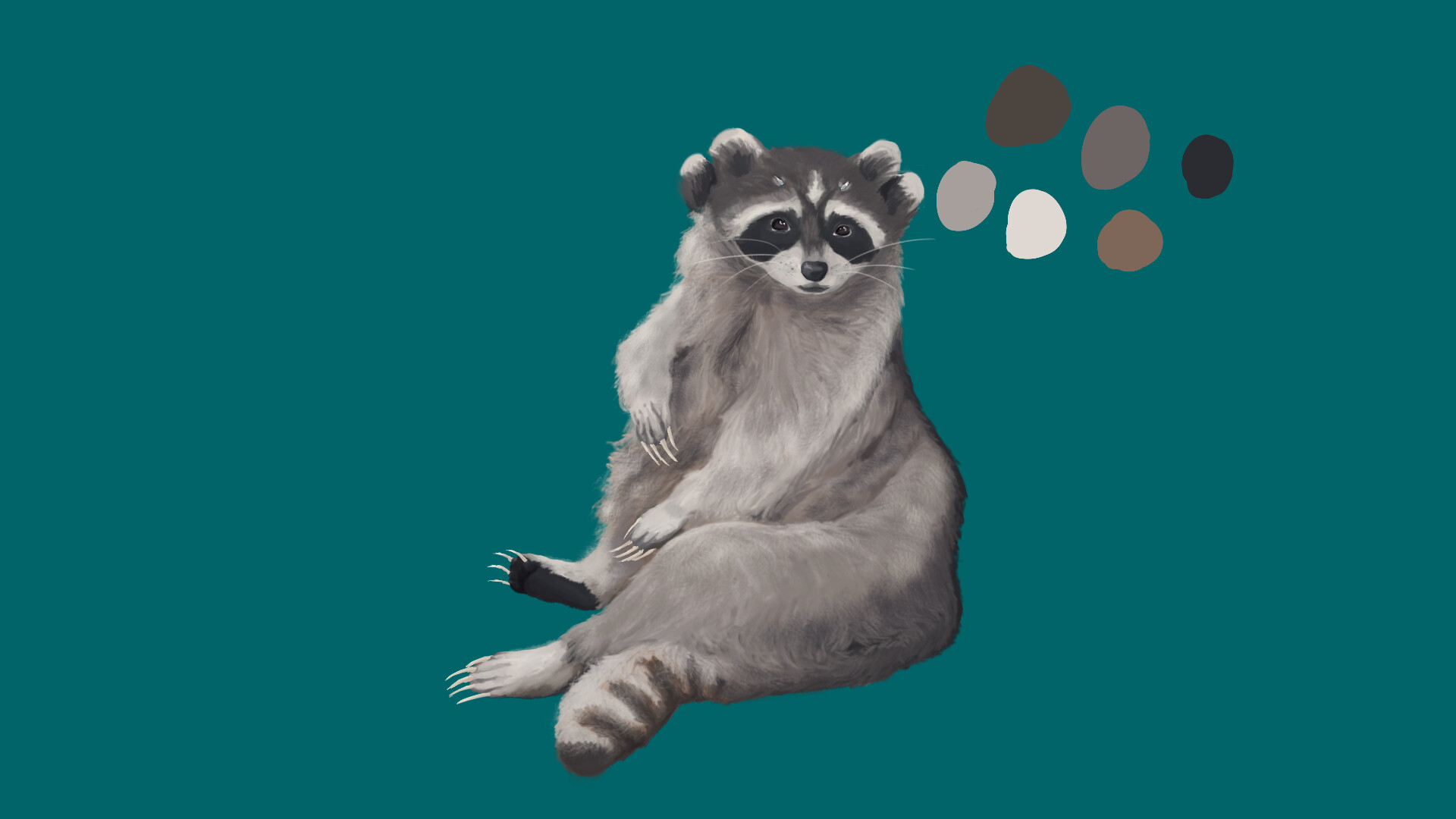 ArtStation - Mutant raccoon