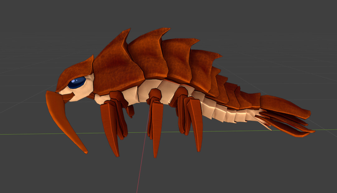 Camila Brugnoli - Giant Isopod - Deadly Dungeons 2