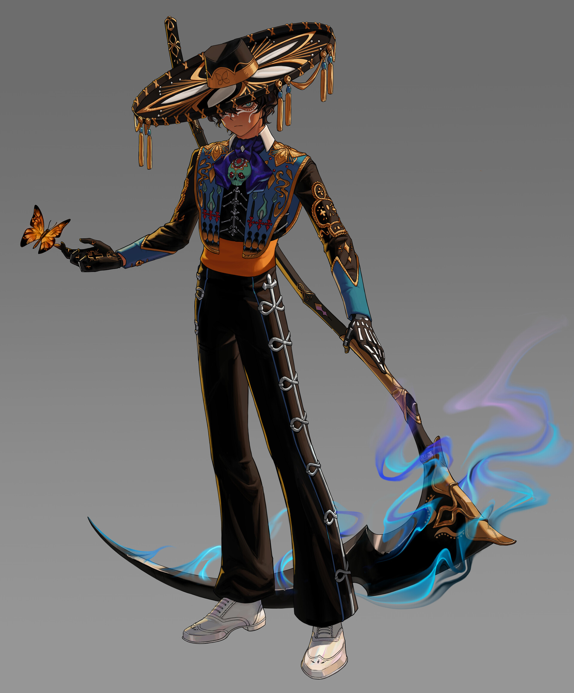 ArtStation - Mexican grim reaper