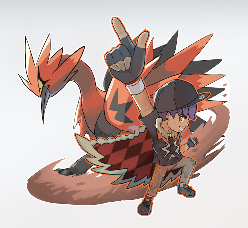 ArtStation - Pokemon Galar Trio