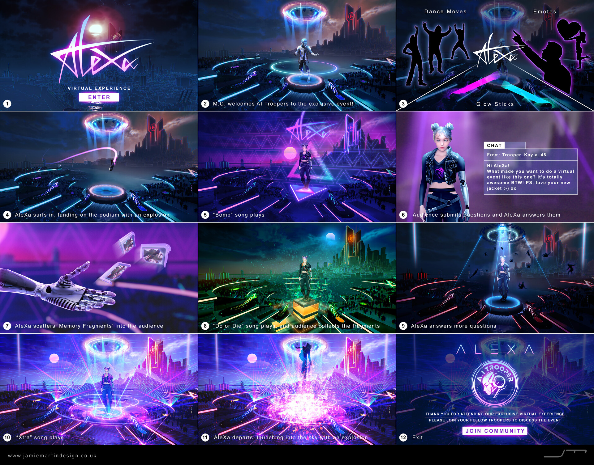 Jamie Martin - AleXa - K-Pop Arena Design 01