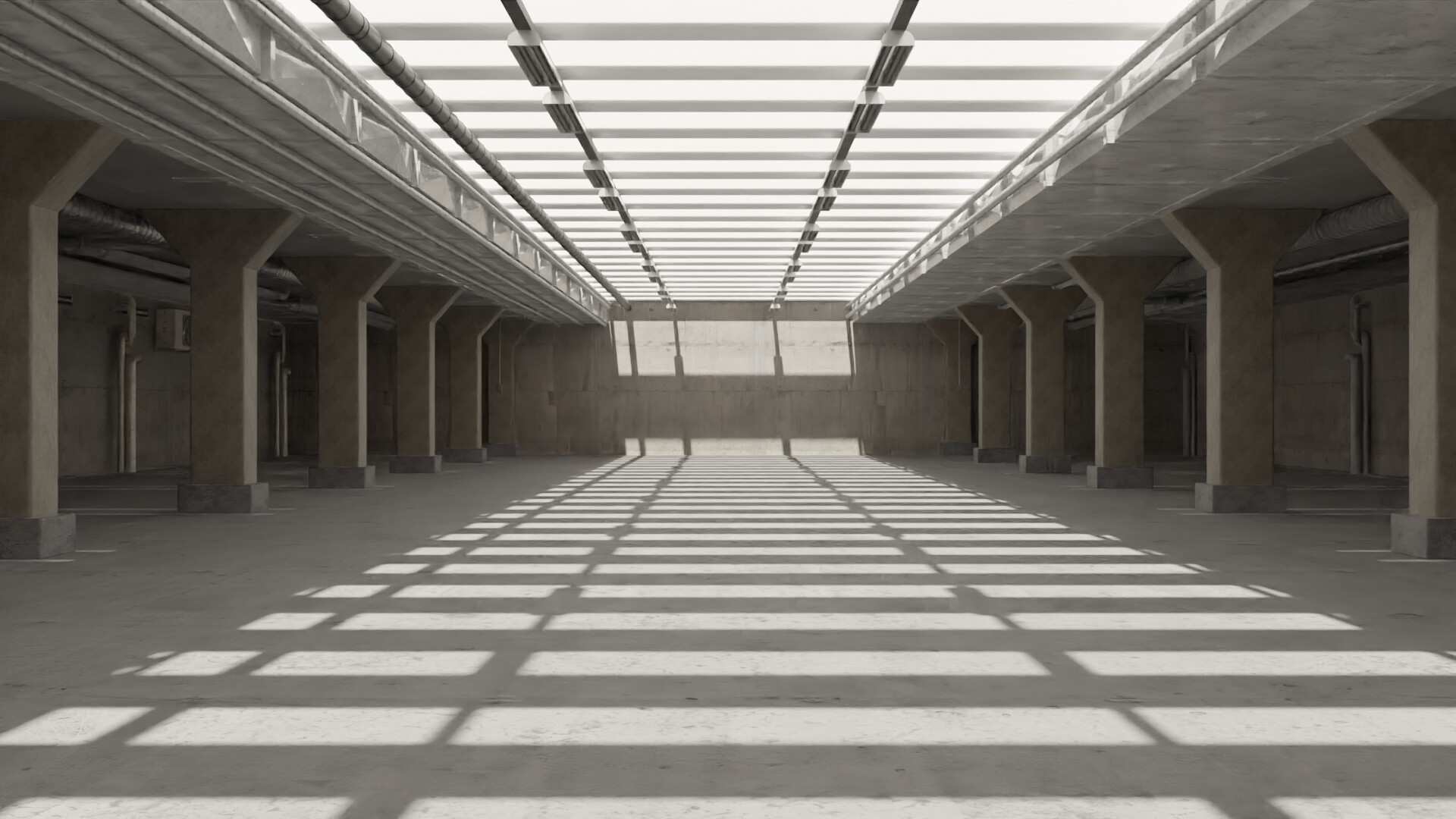 ArtStation - 3D OLD GARAGE SCENE