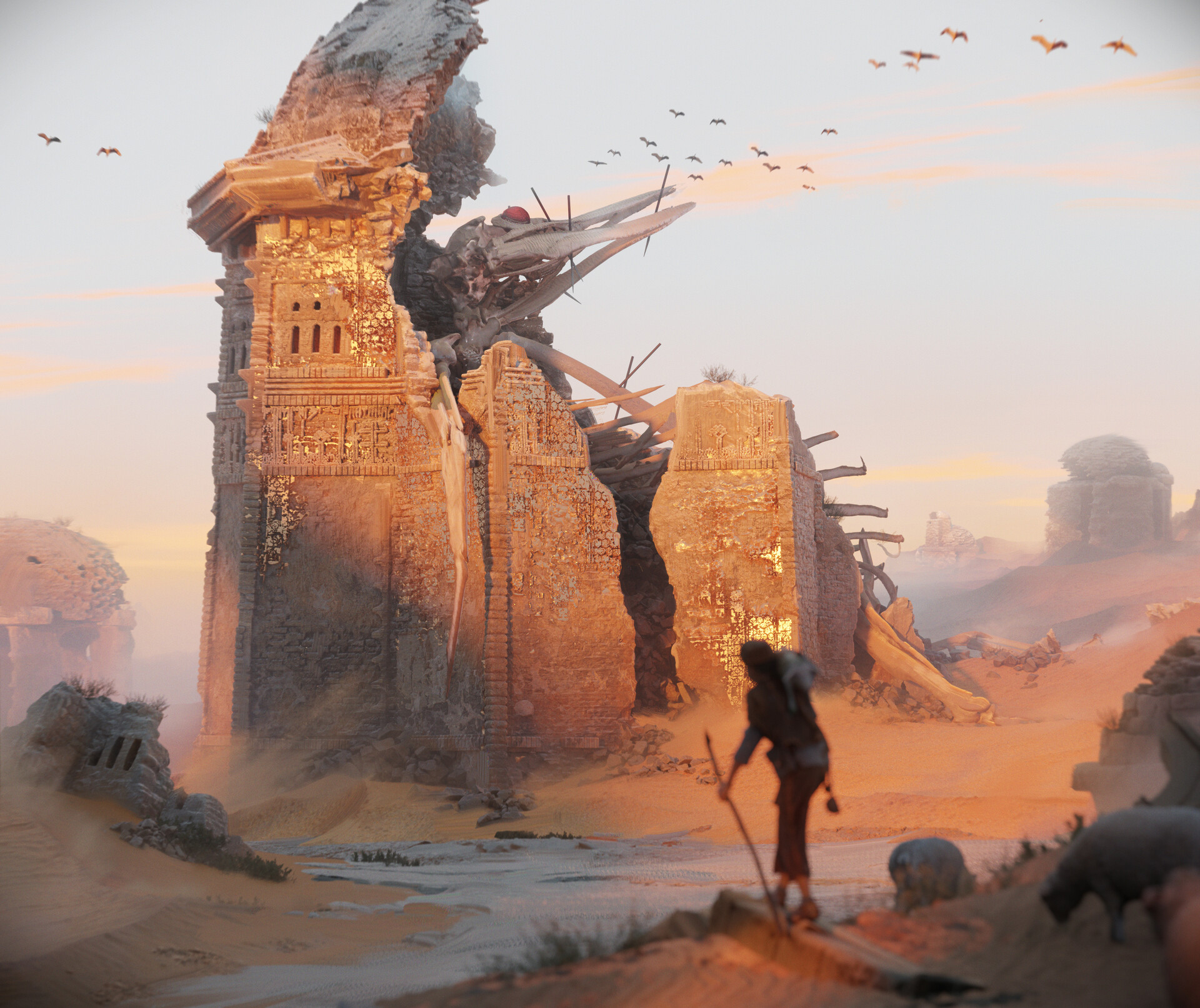 ArtStation - Bird I Keyframe + Character Concept