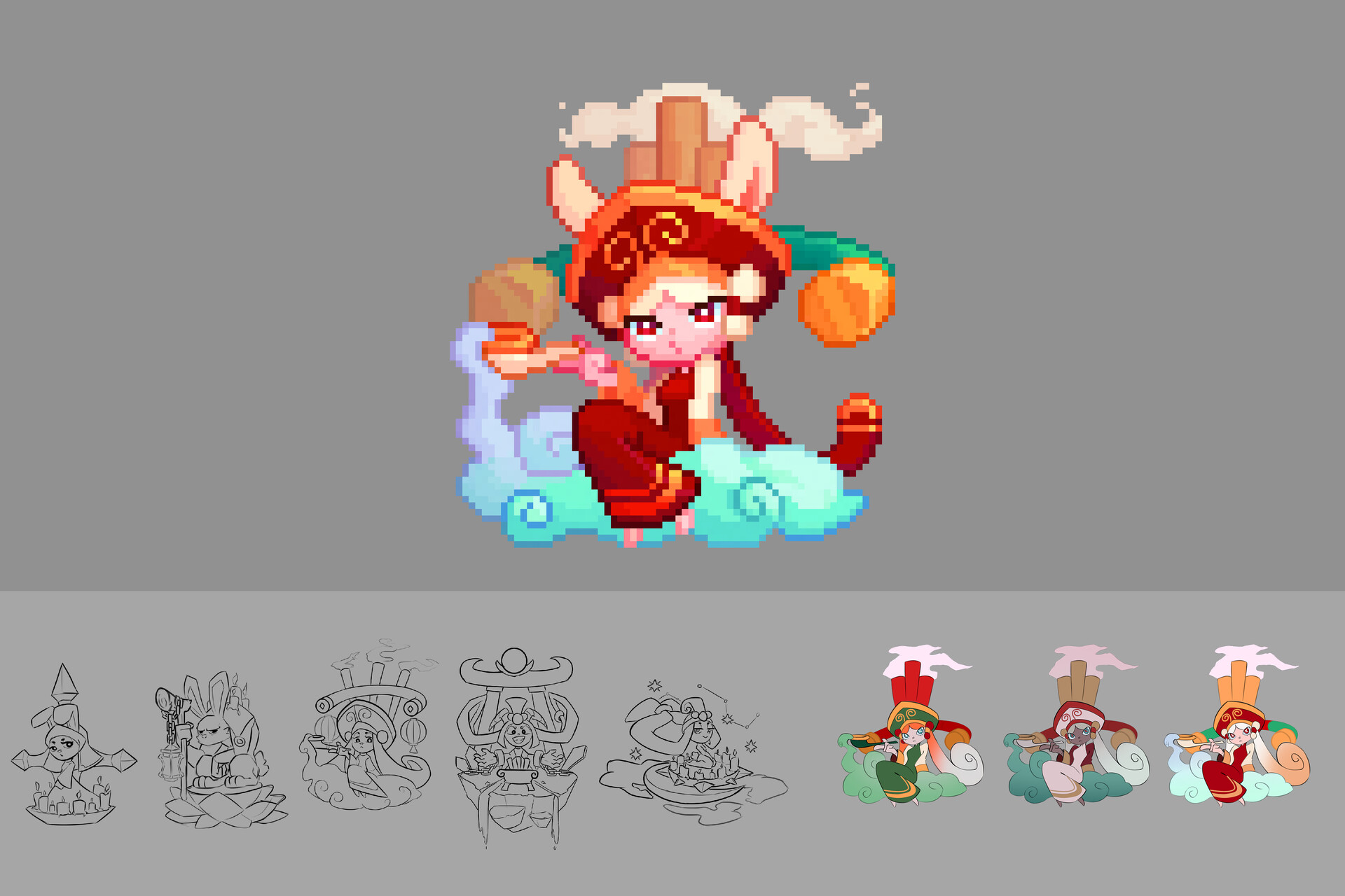 ArtStation - Pixel Character Design