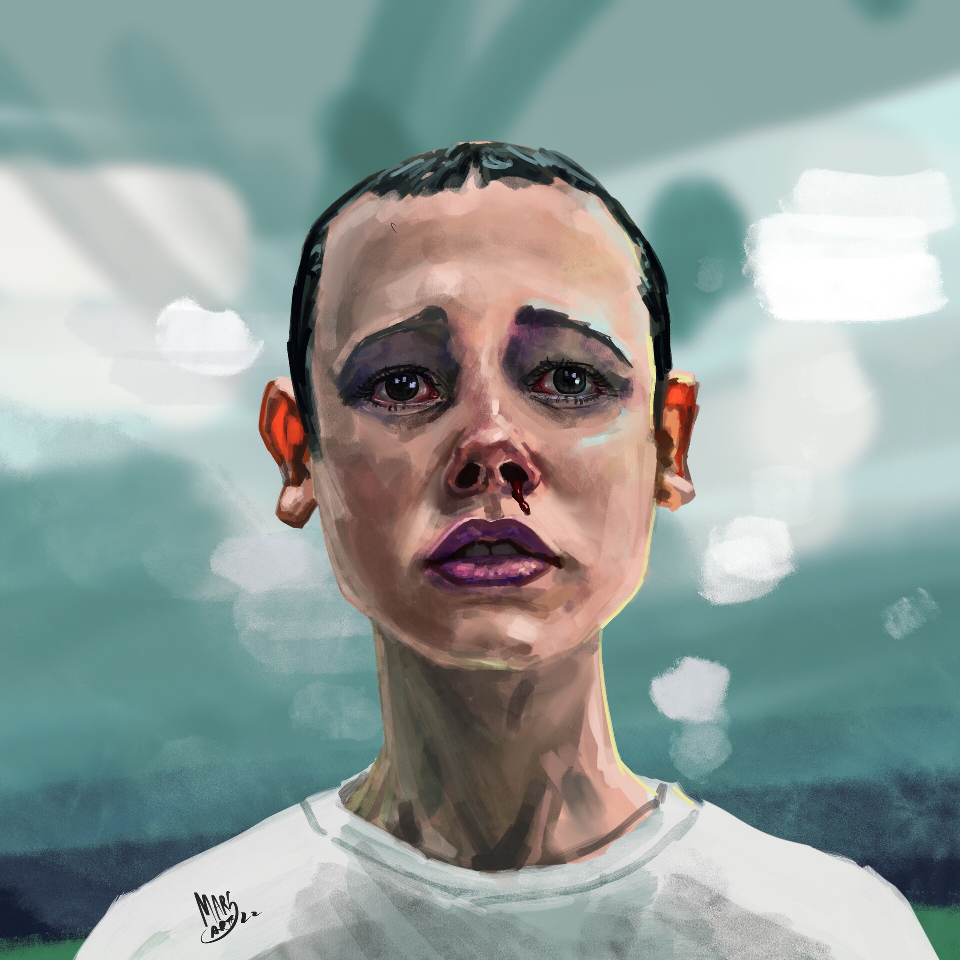 ArtStation - Stranger Things fan art illustrations