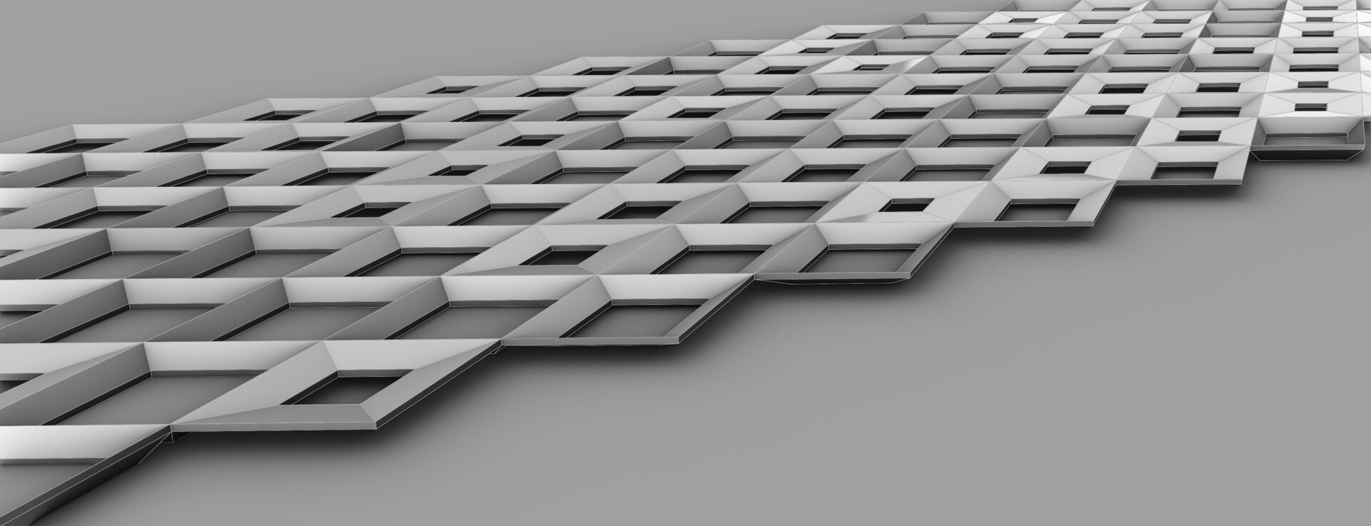 ArtStation - Parametric Diamond Facade