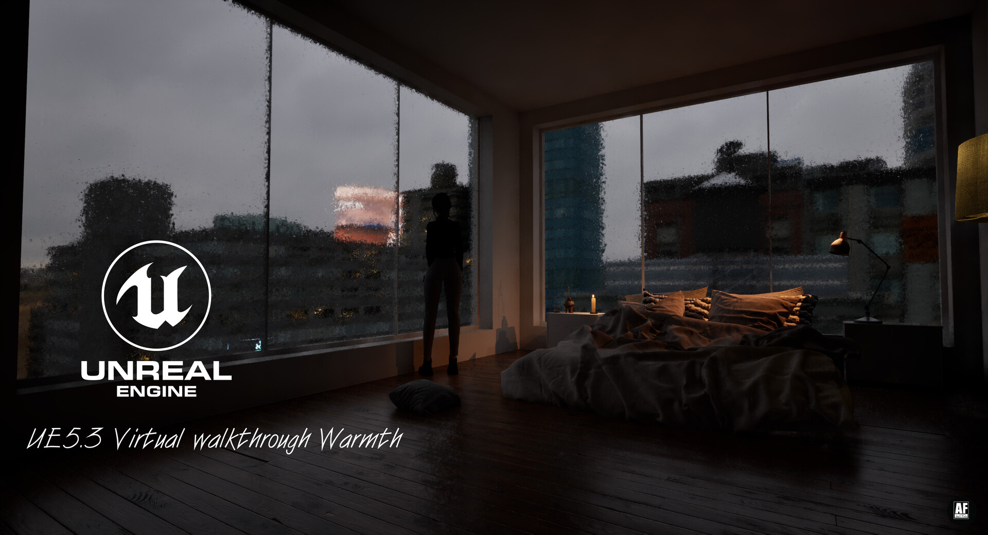 ArtStation - ue5.3 Virtual walkthrough Warmth